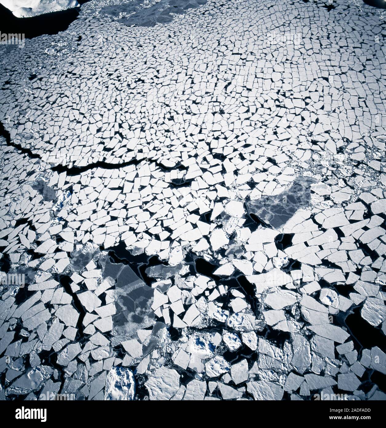Eisschollen. Eisschollen in den Arktischen Ozean. Diese Schollen ...