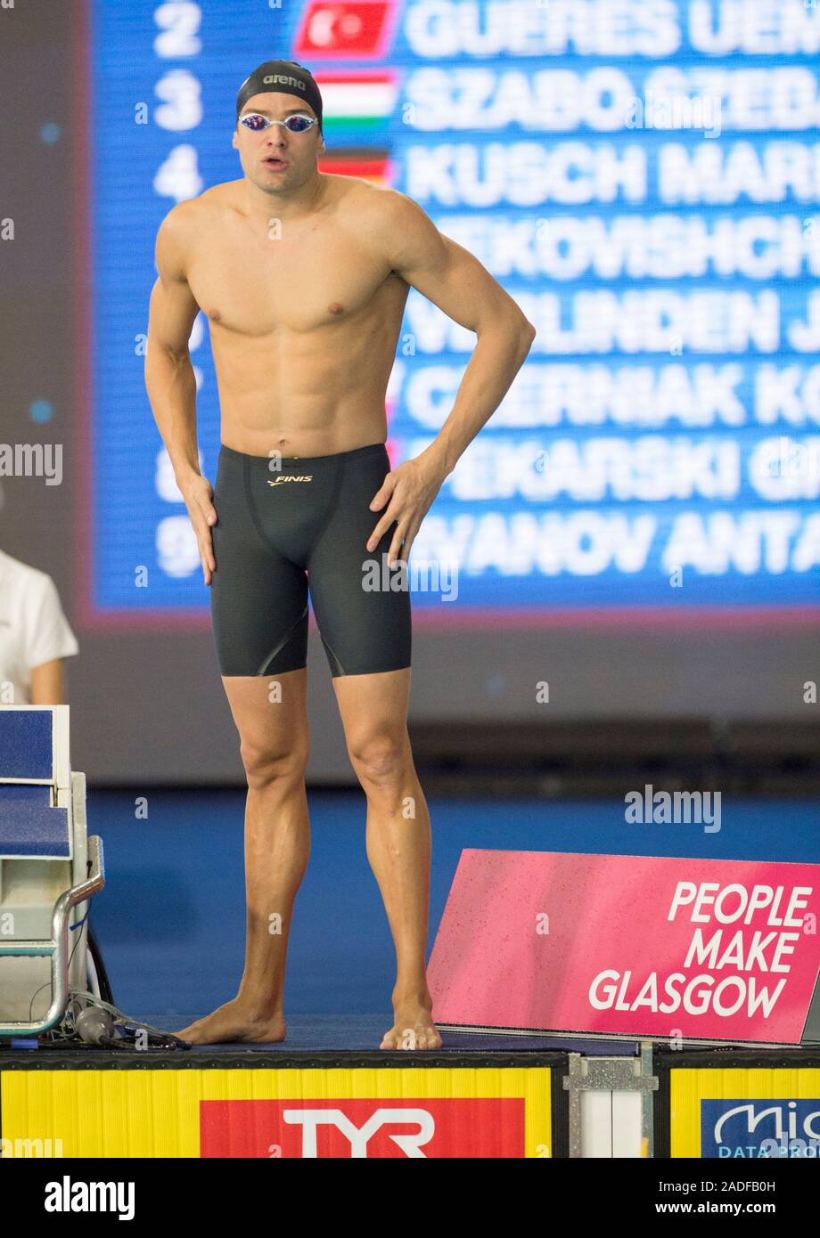 Deutschlands Marius Kusch konkurrieren in der Männer 100 m ...