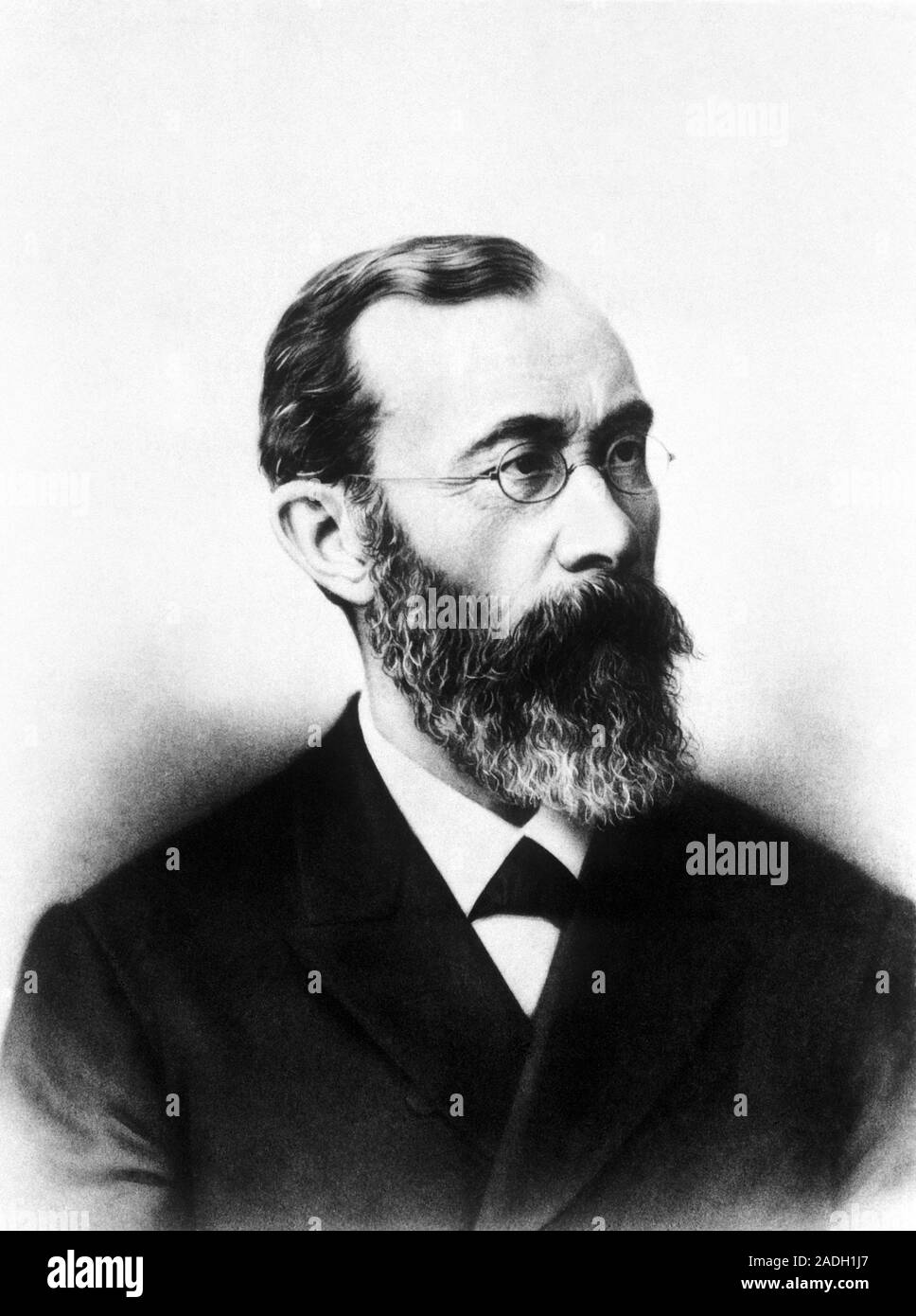 Wilhelm Wundt (1832-1920), deutscher Psychologe. Wundt gründete die ...