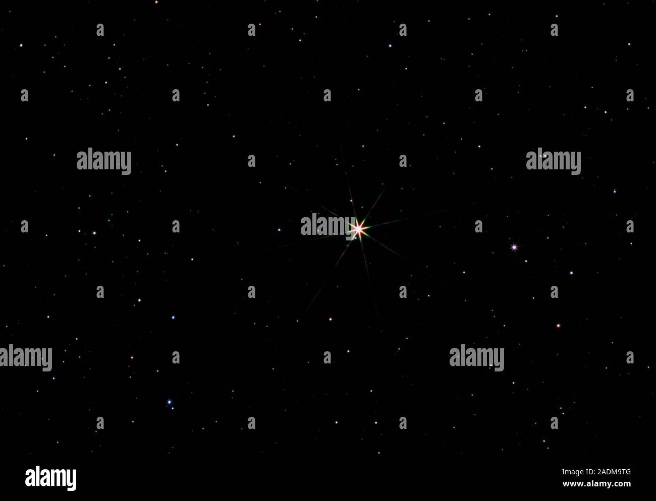 Bootes Konstellation. Stern Arcturus im Sternbild Perseus, der Hirte ...