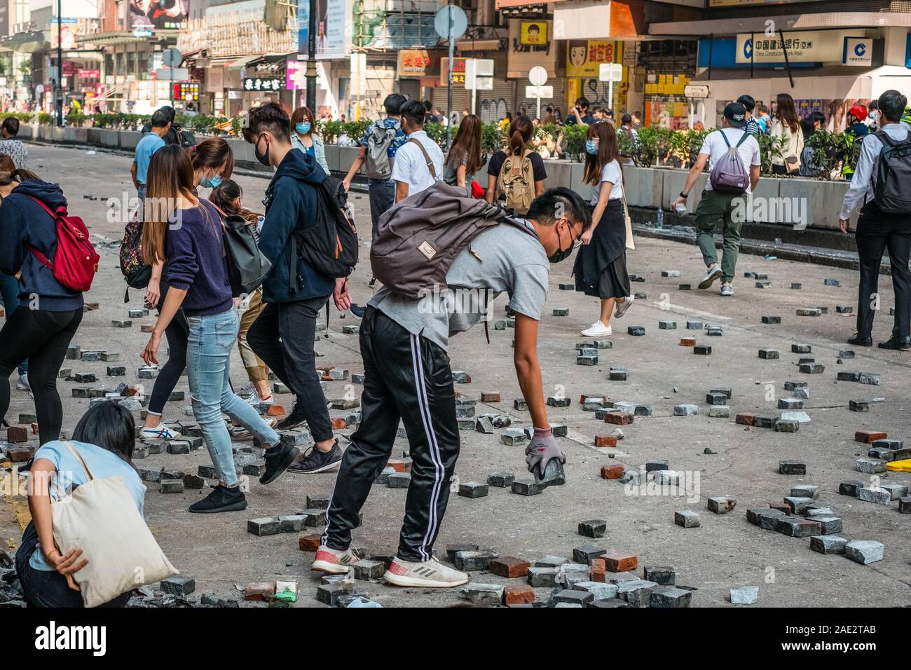 Hongkong kollidiert -Fotos und -Bildmaterial in hoher Auflösung – Alamy