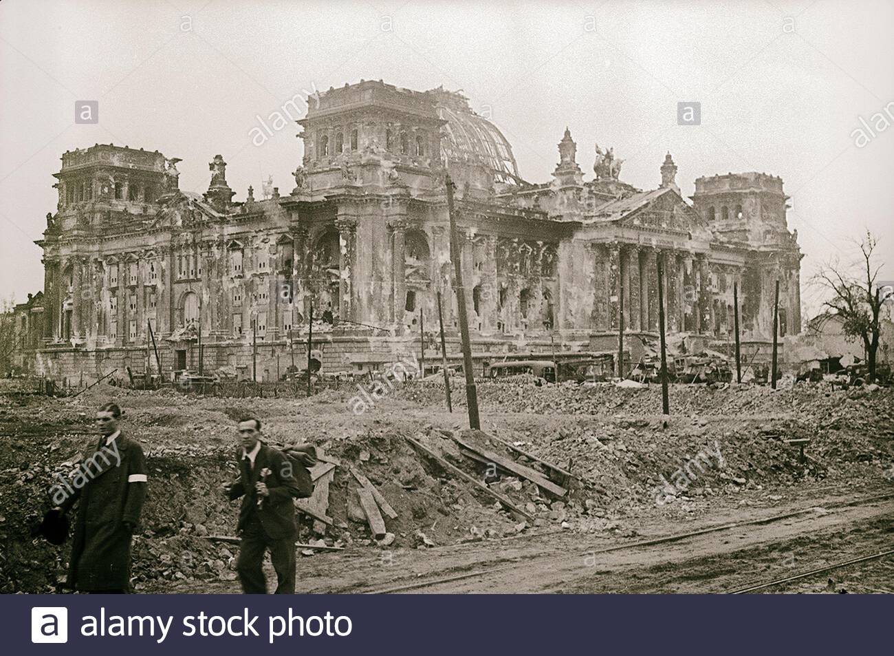 Reichstag 1945 Stockfotos und -bilder Kaufen - Alamy