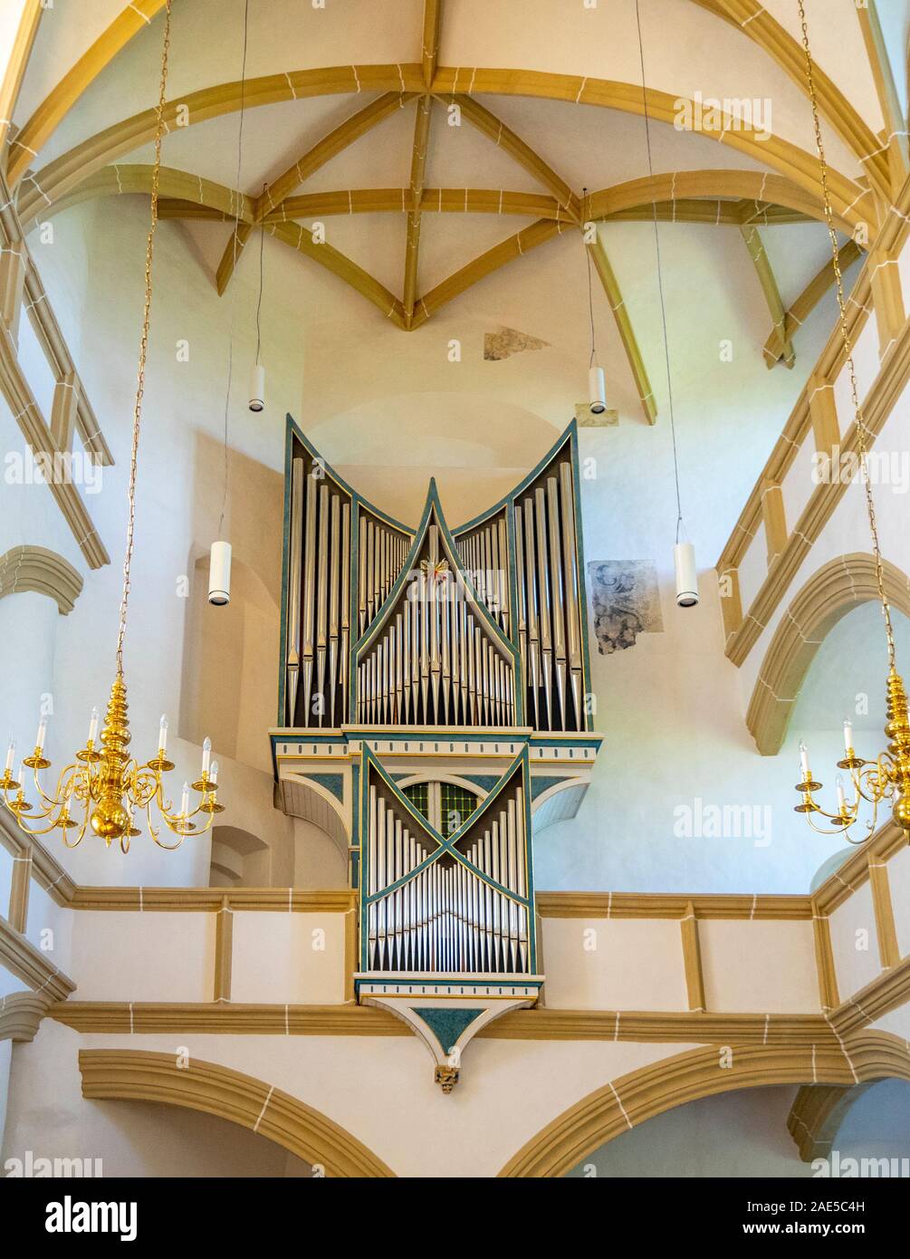 Musikorgel von Martin vier in der Kapelle Schloss Hartenfels die erste ...