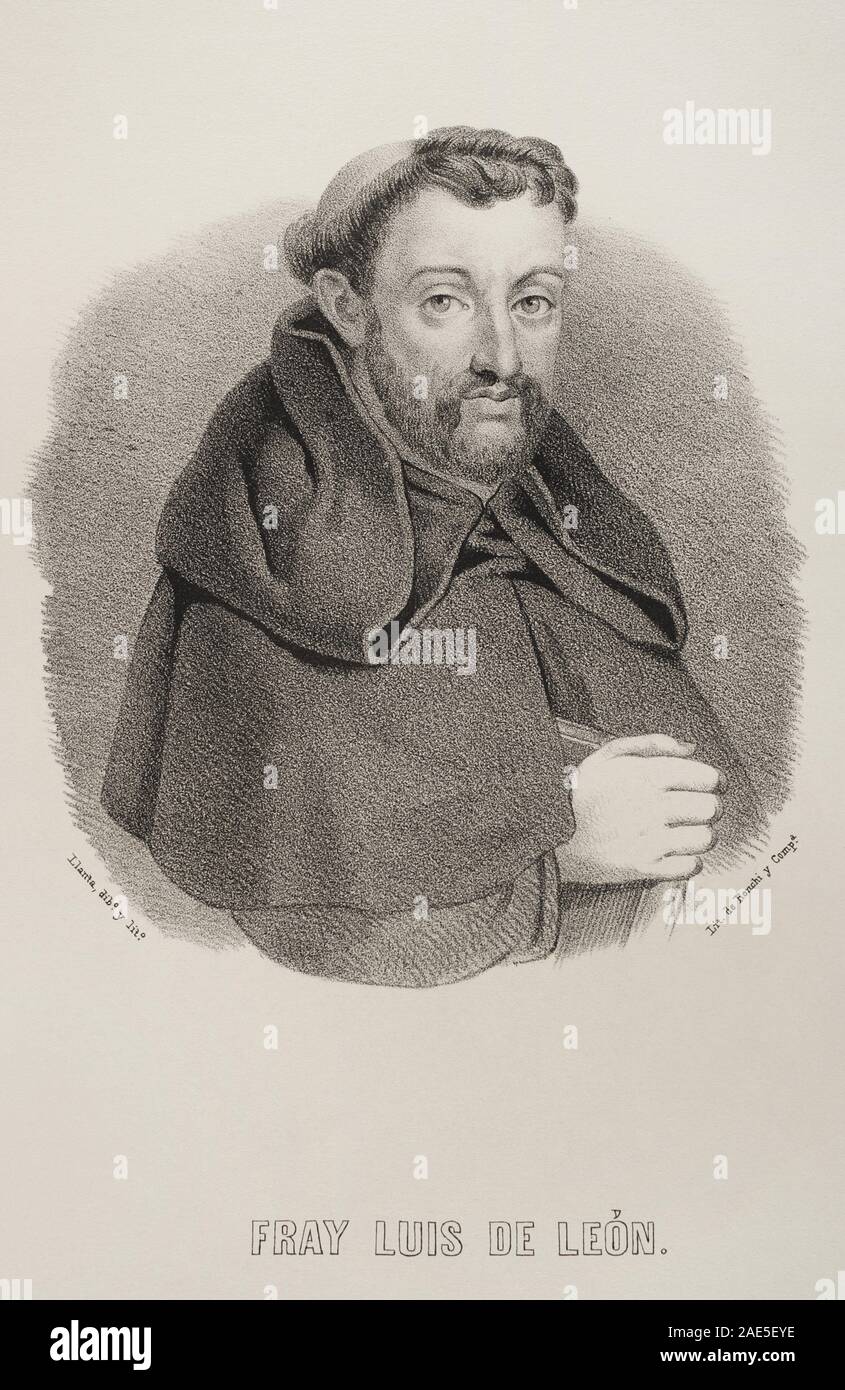 Fray Luis de León (1527/28-4533). Teólogo, Poeta, astrónomo, humanista ...