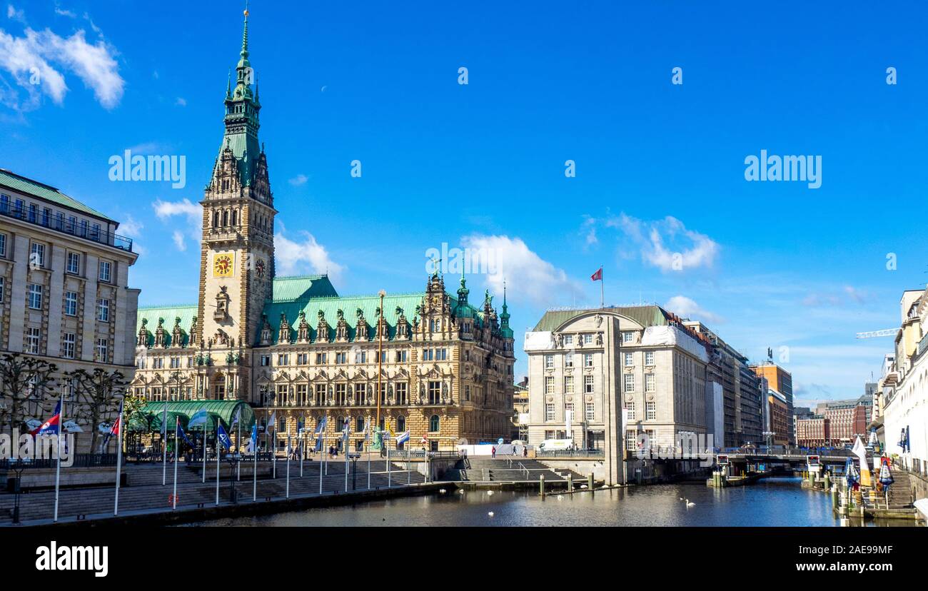 Germany hamburg alster canal city -Fotos und -Bildmaterial in hoher ...