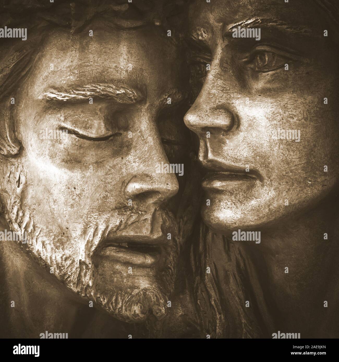 Mutter mit ihrem toten sohn pieta -Fotos und -Bildmaterial in hoher Auflösung – Alamy