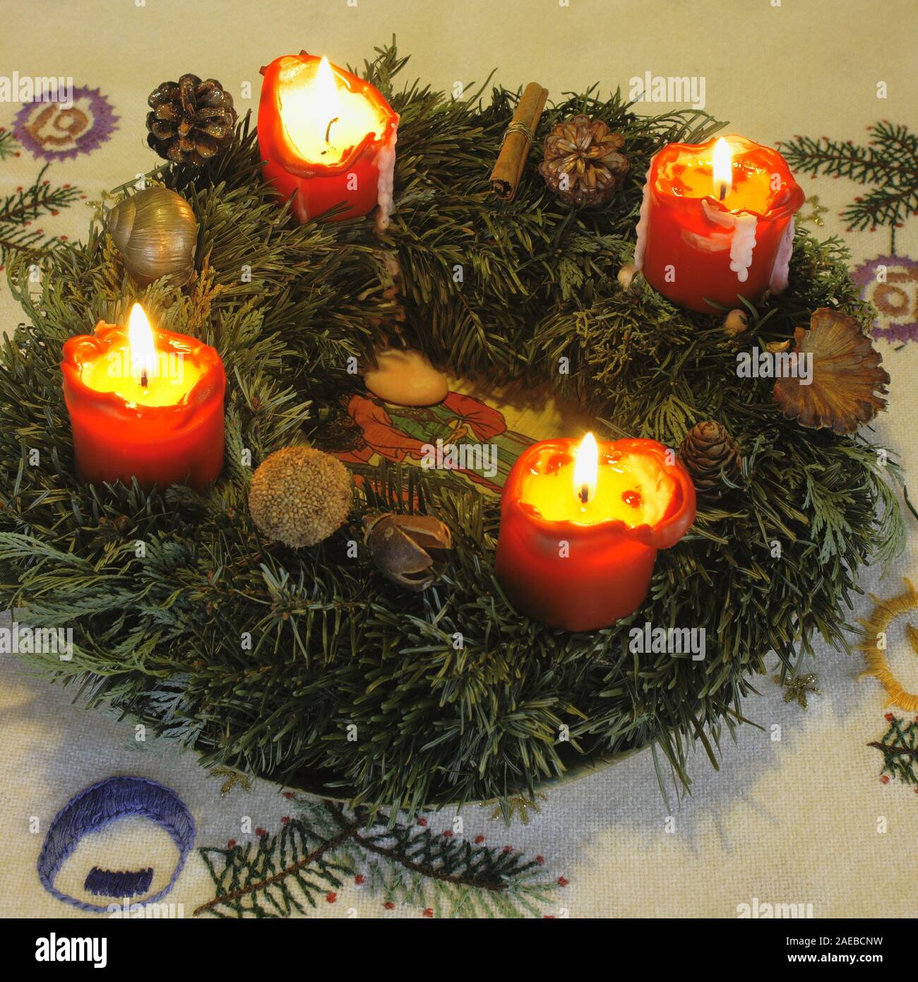 Sinnbild fur 1 bis 4 advent -Fotos und -Bildmaterial in hoher Auflösung ...