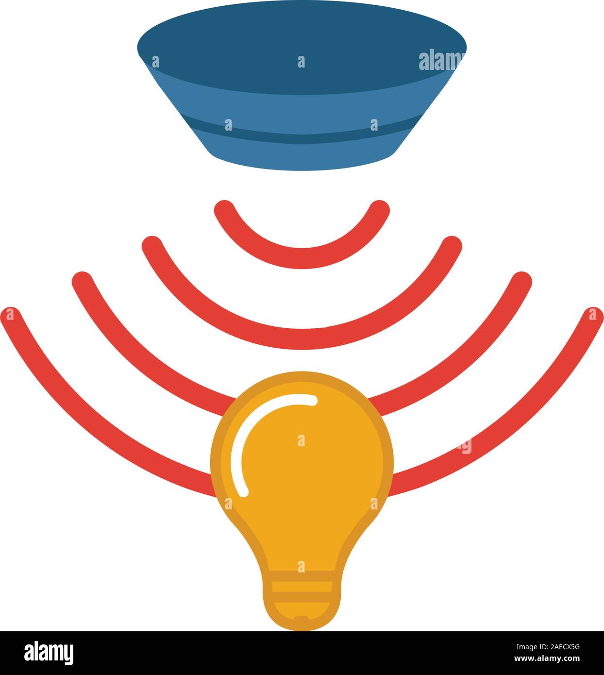 Lichtsensor Symbol. Einfaches Element von Sensoren icons Collection ...