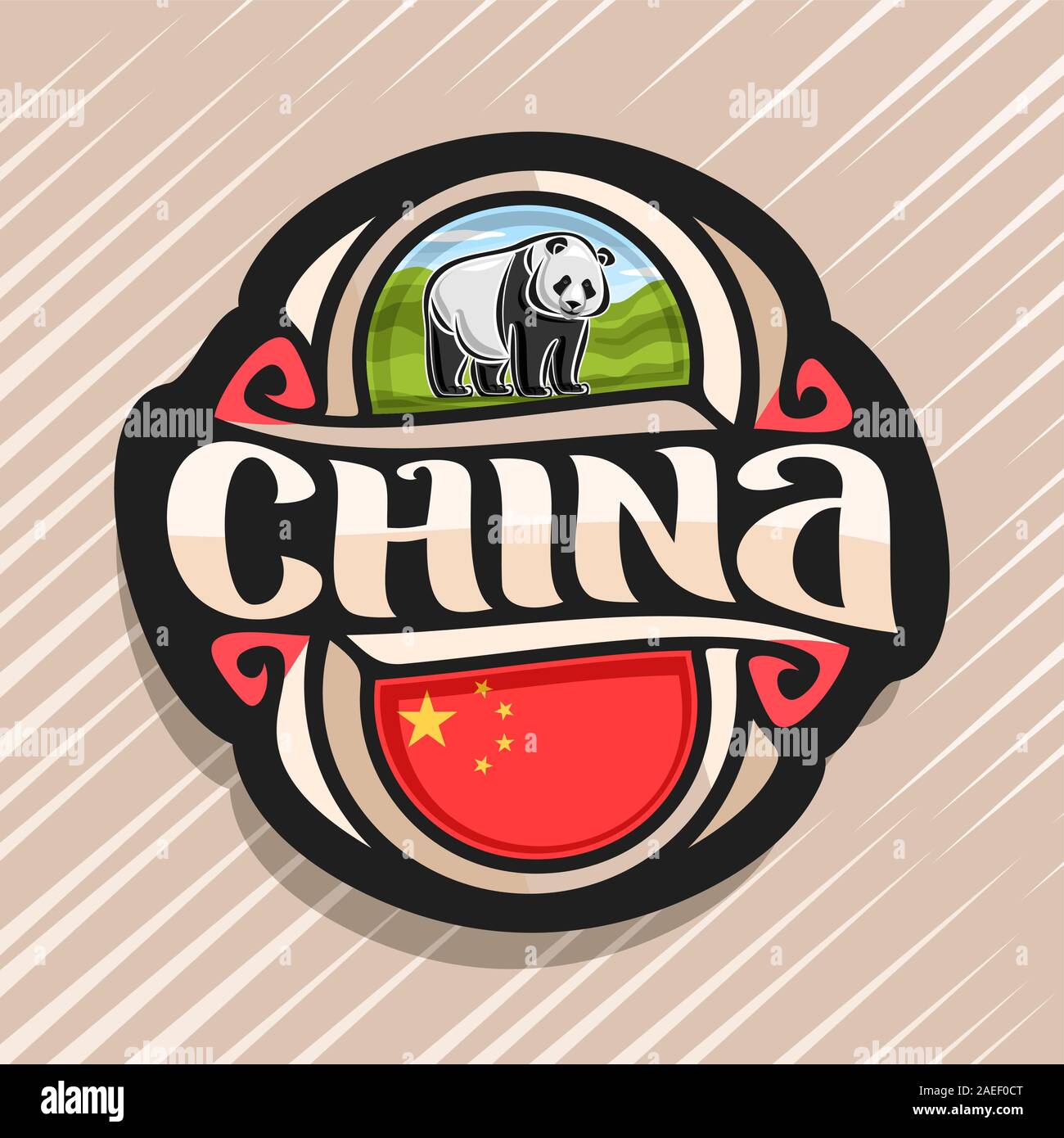 China tourist schrift Stock-Vektorgrafiken kaufen - Alamy
