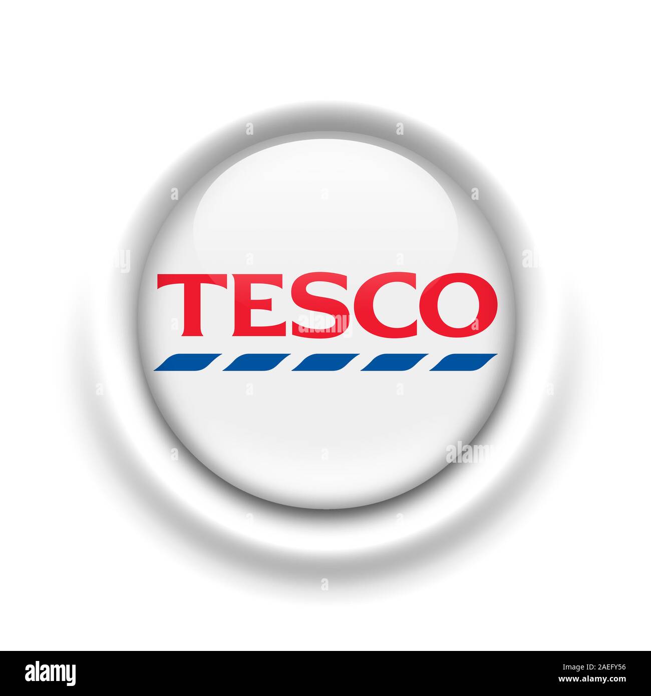 Tesco logo Ausgeschnittene Stockfotos und -bilder - Alamy