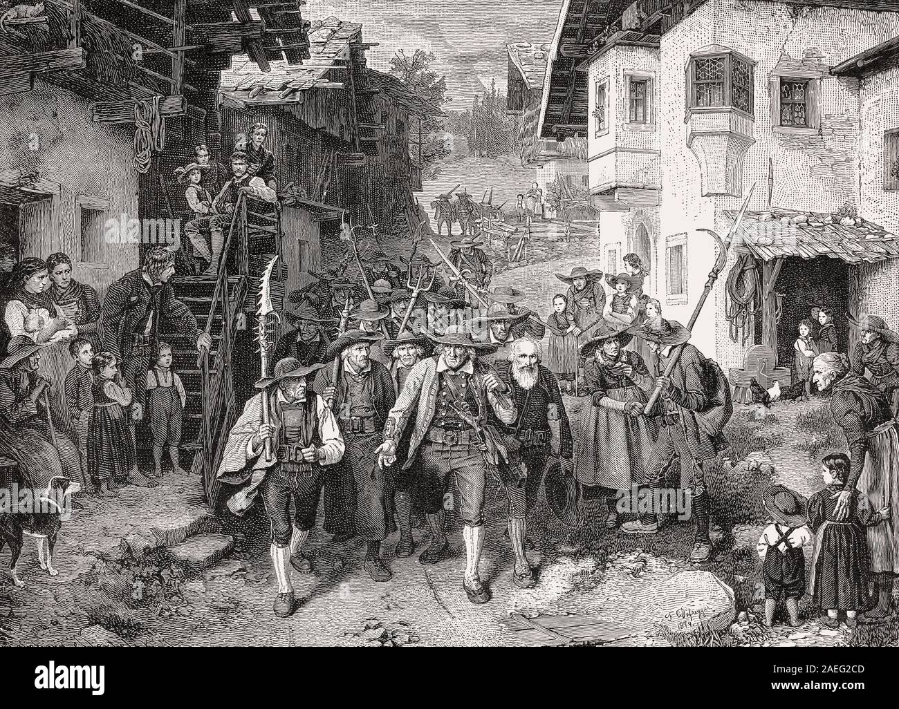 Andreas hofer tirol 1809 -Fotos und -Bildmaterial in hoher Auflösung ...