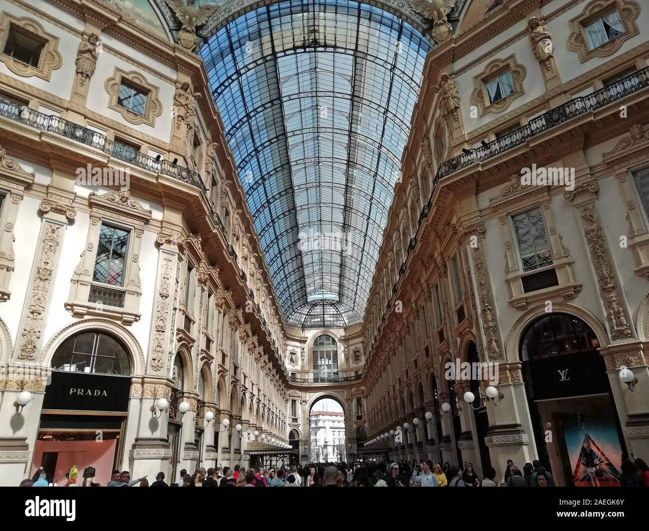 Dach Der Galleria Vittorio Emanuele Ii Stockfotos und -bilder Kaufen ...