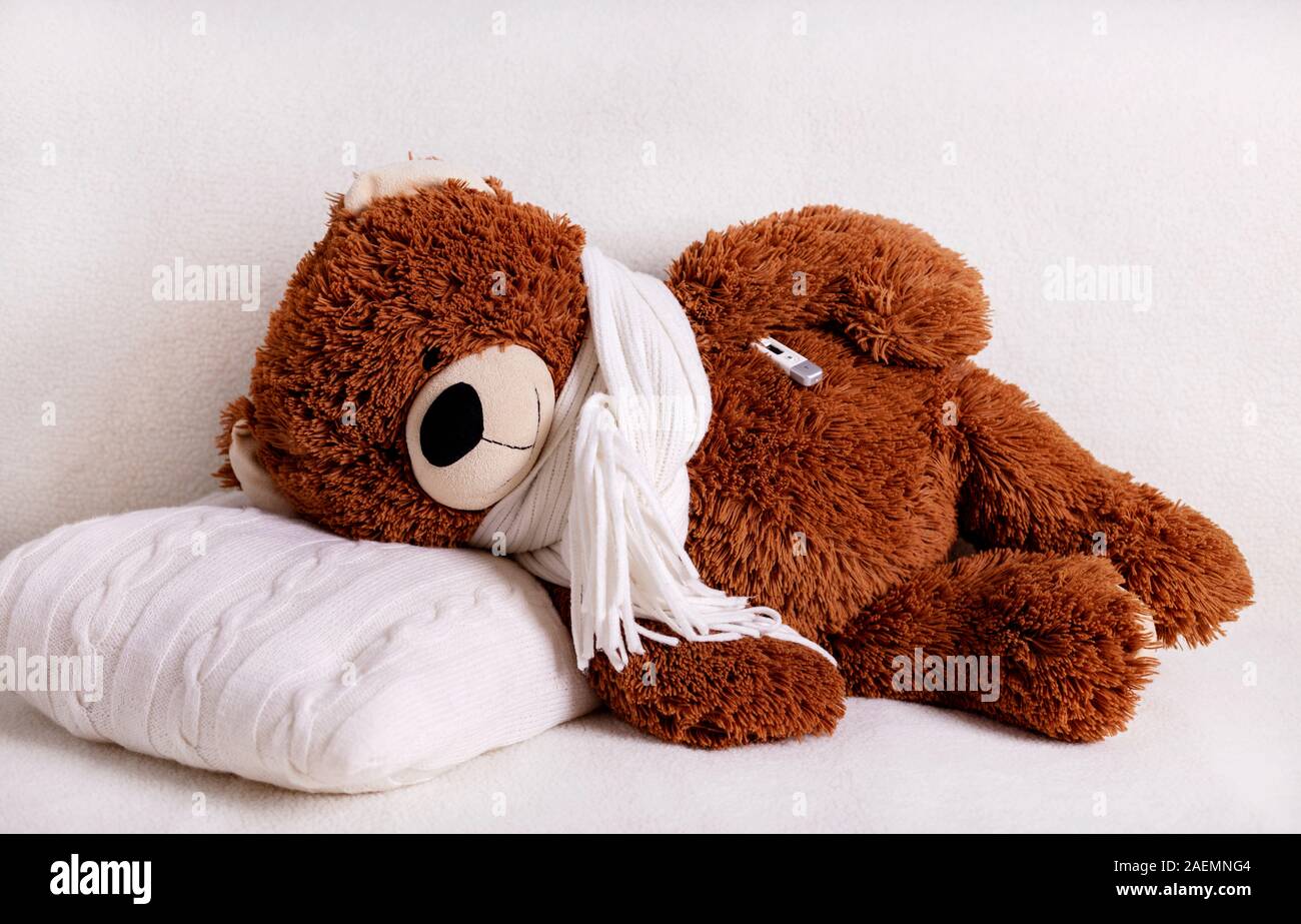 Teddy bear thermometer -Fotos und -Bildmaterial in hoher Auflösung – Alamy