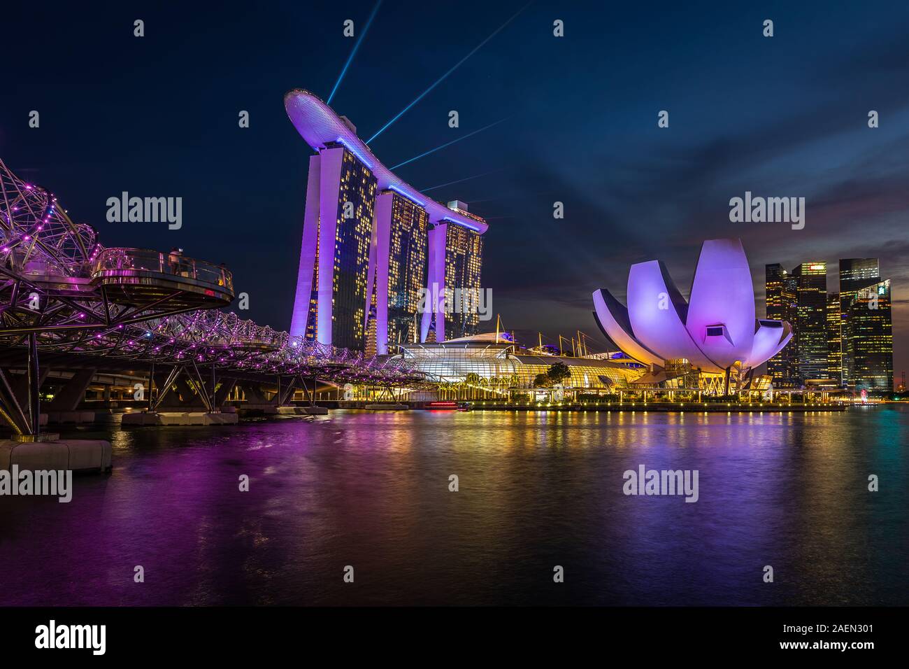 Marina Bay Sands Architektur Stockfotos und -bilder Kaufen - Alamy