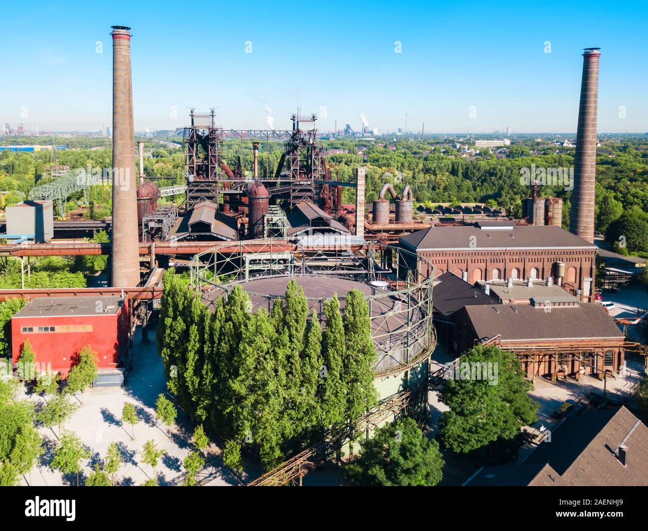 Duisburg landschaftspark luftaufnahme -Fotos und -Bildmaterial in hoher ...