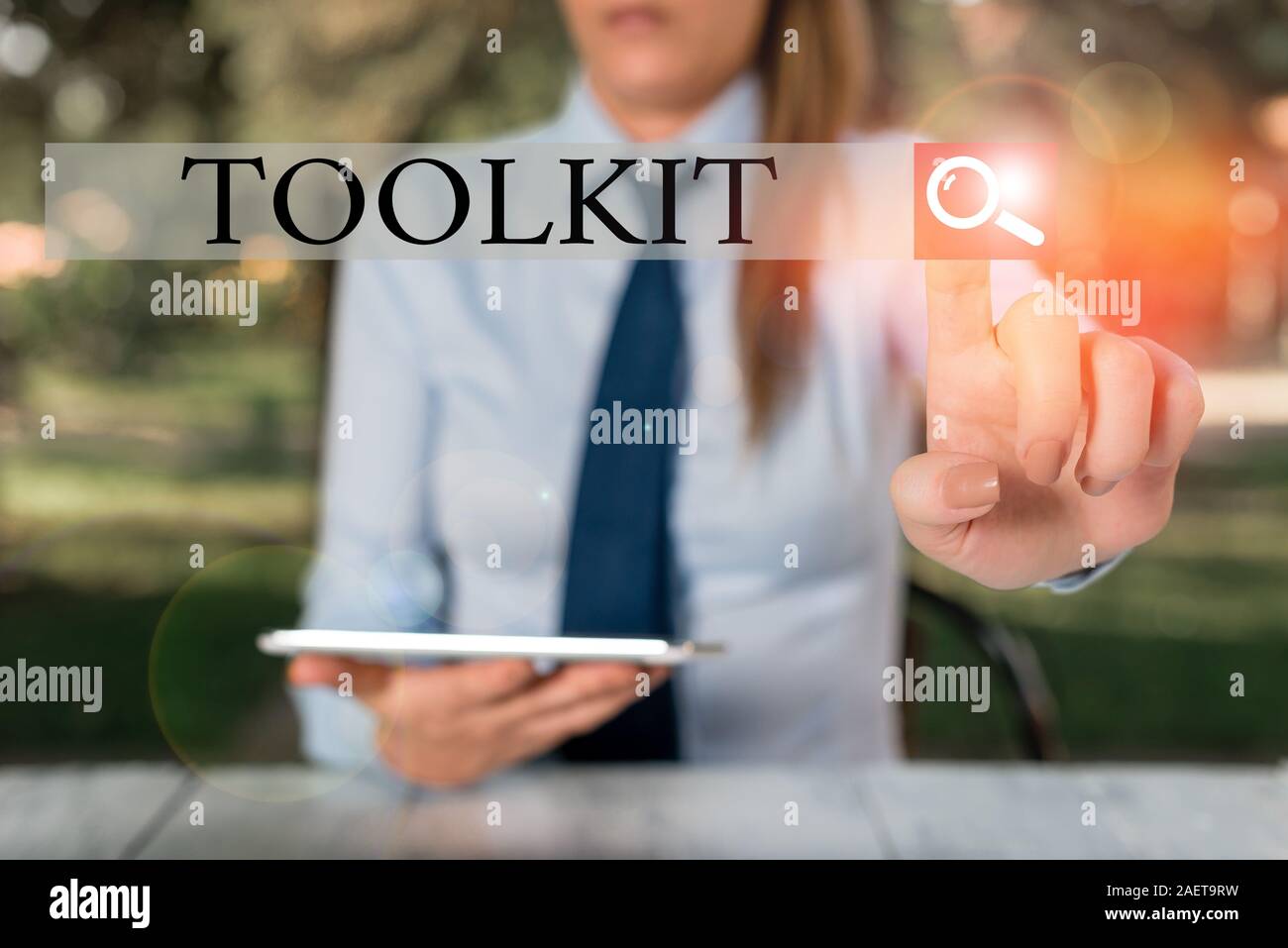 Text Zeichen angezeigt Toolkit. Business foto Präsentation Tools in ...