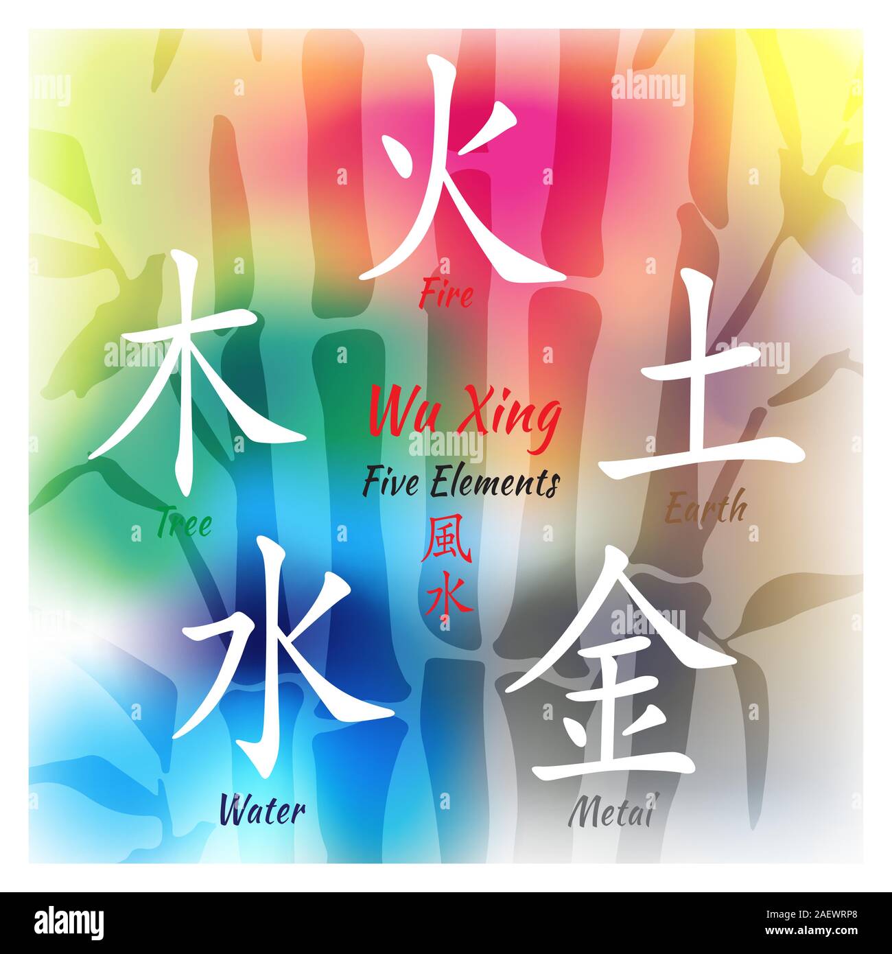 Feng shui symbole Ausgeschnittene Stockfotos und -bilder - Alamy