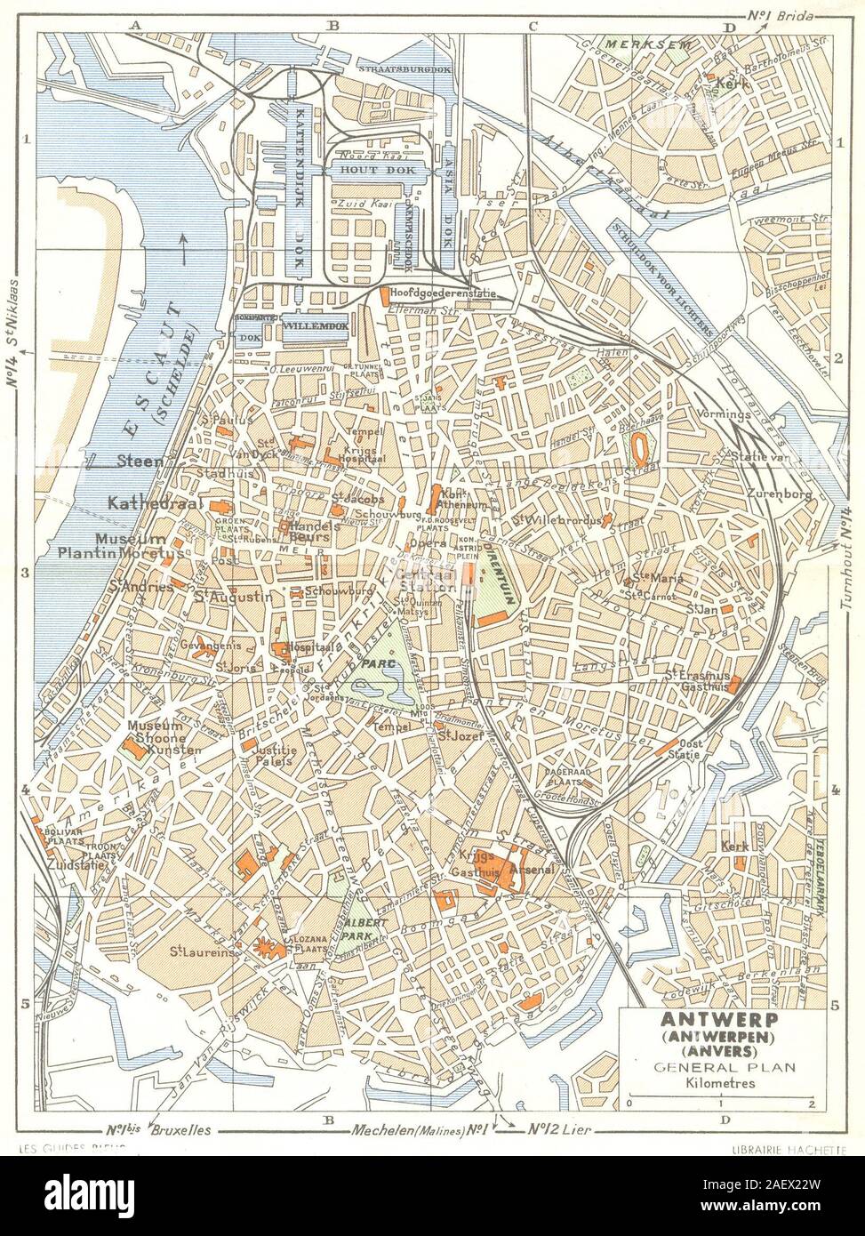 Alte karte von antwerpen -Fotos und -Bildmaterial in hoher Auflösung – Alamy