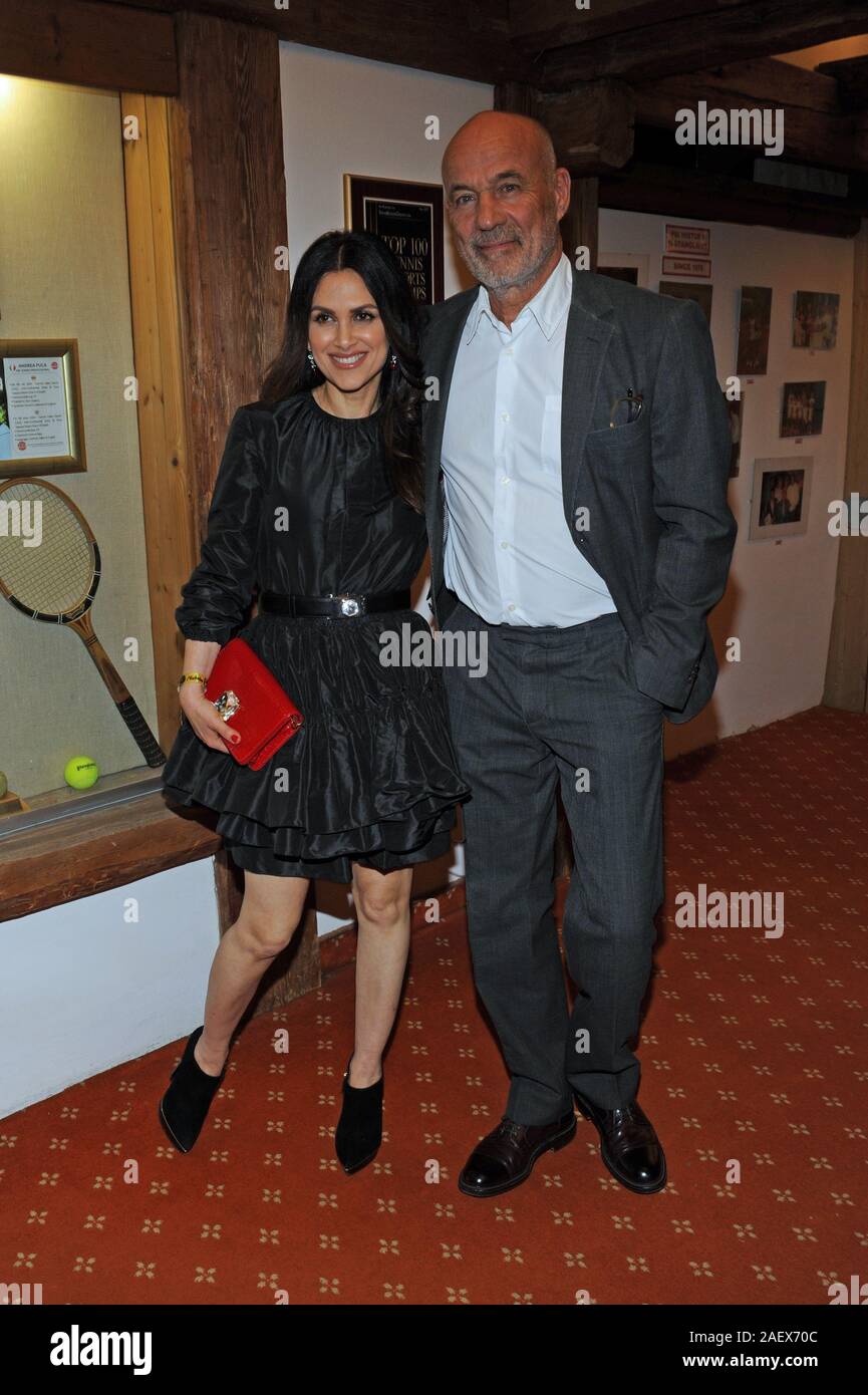 Gehen, Österreich. 10 Dez, 2019. Der Schauspieler Heiner Lauterbach und seine Frau Viktoria ...