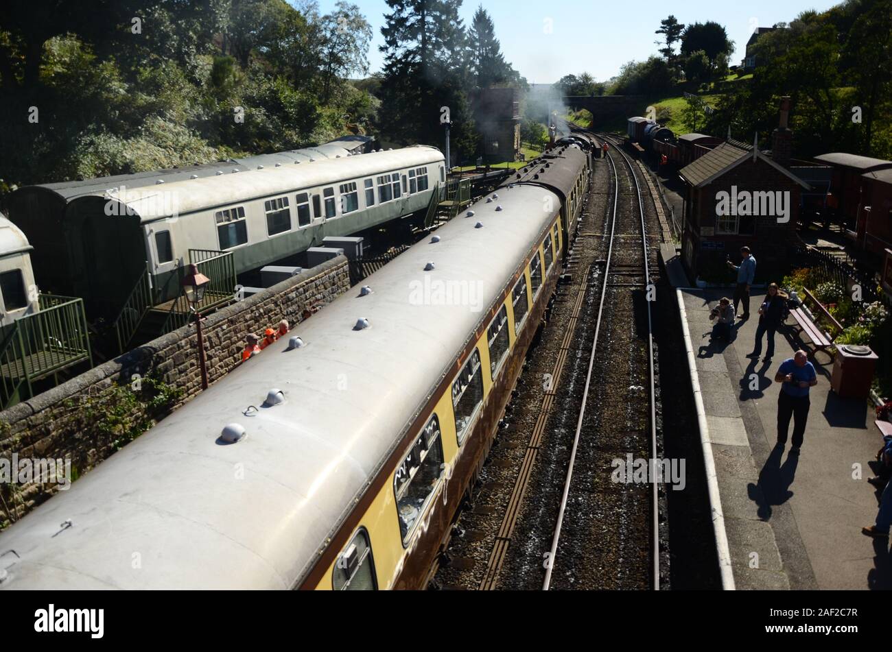 Goathland Signal Box Stockfotos und -bilder Kaufen - Alamy