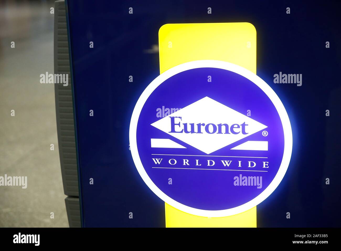 Euronet Logo Stockfotos und -bilder Kaufen - Alamy