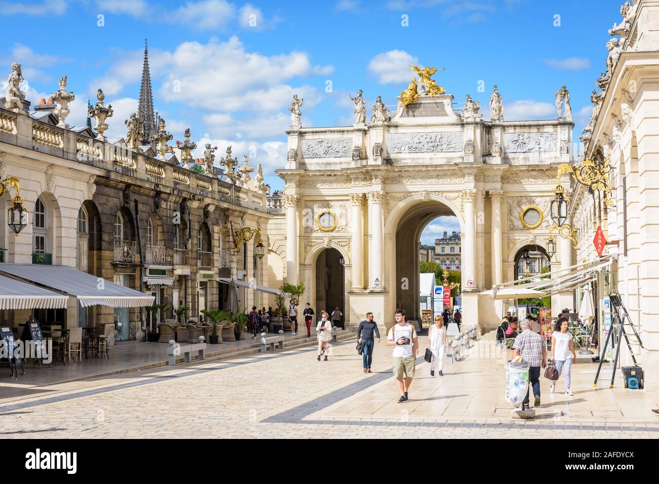Town Gate Nancy France Stockfotos und -bilder Kaufen - Alamy