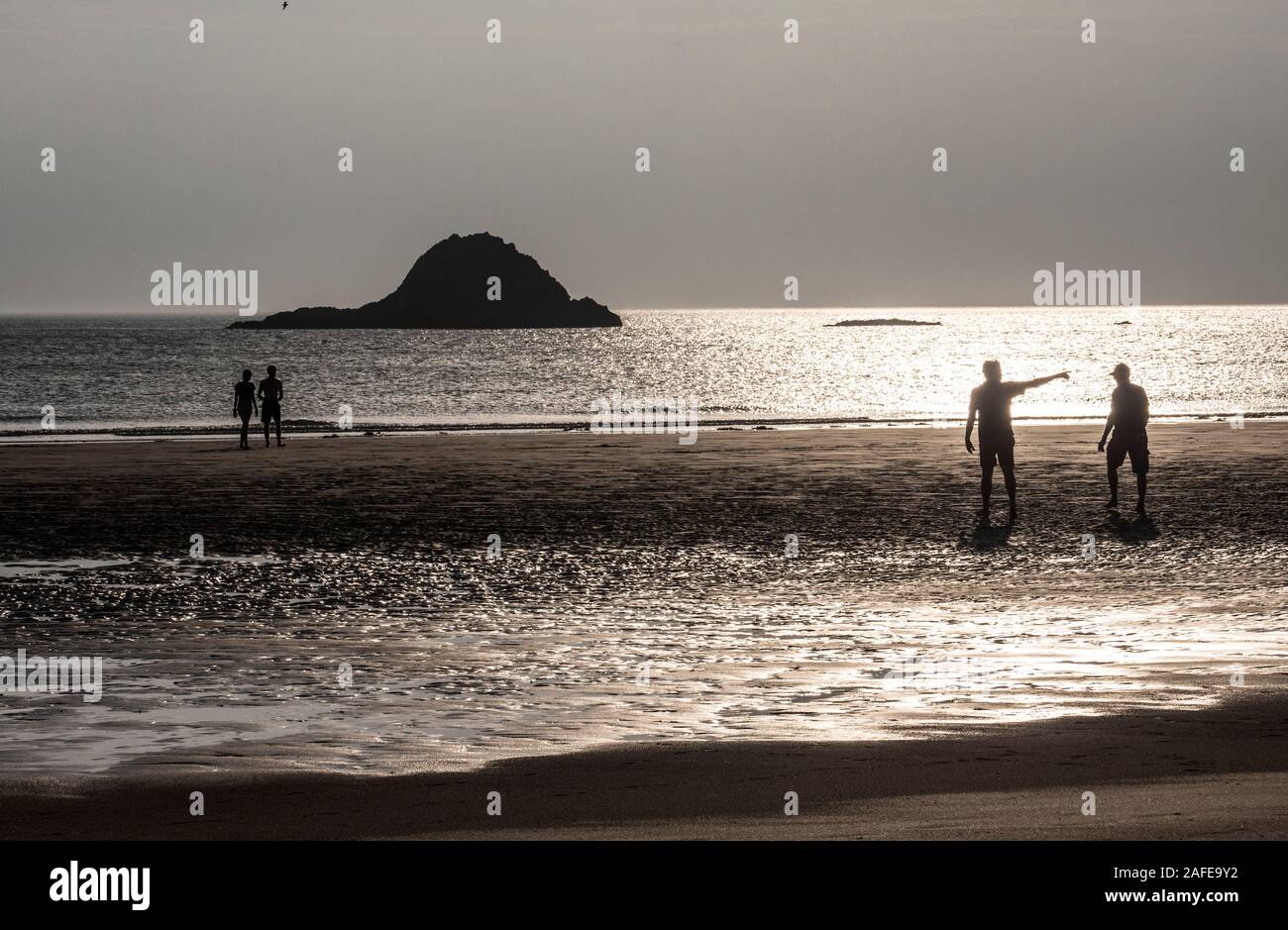 Plage de La Palue en Presqu'île de Crozon Stockfotografie - Alamy