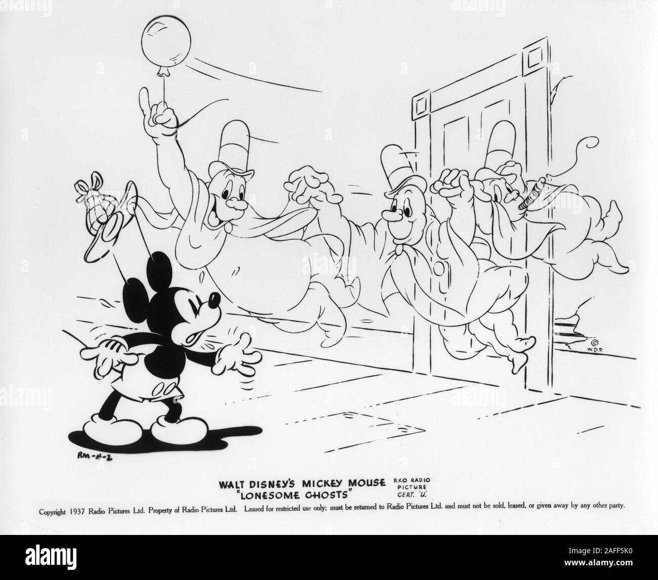 MICKEY MOUSE in LONESOME GHOSTS Regie Burt Gillett cartoon Kurze 1937 ...