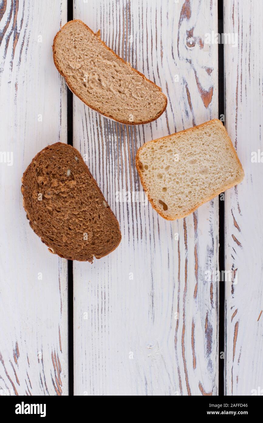 Drei arten von vollkornbrot -Fotos und -Bildmaterial in hoher Auflösung ...