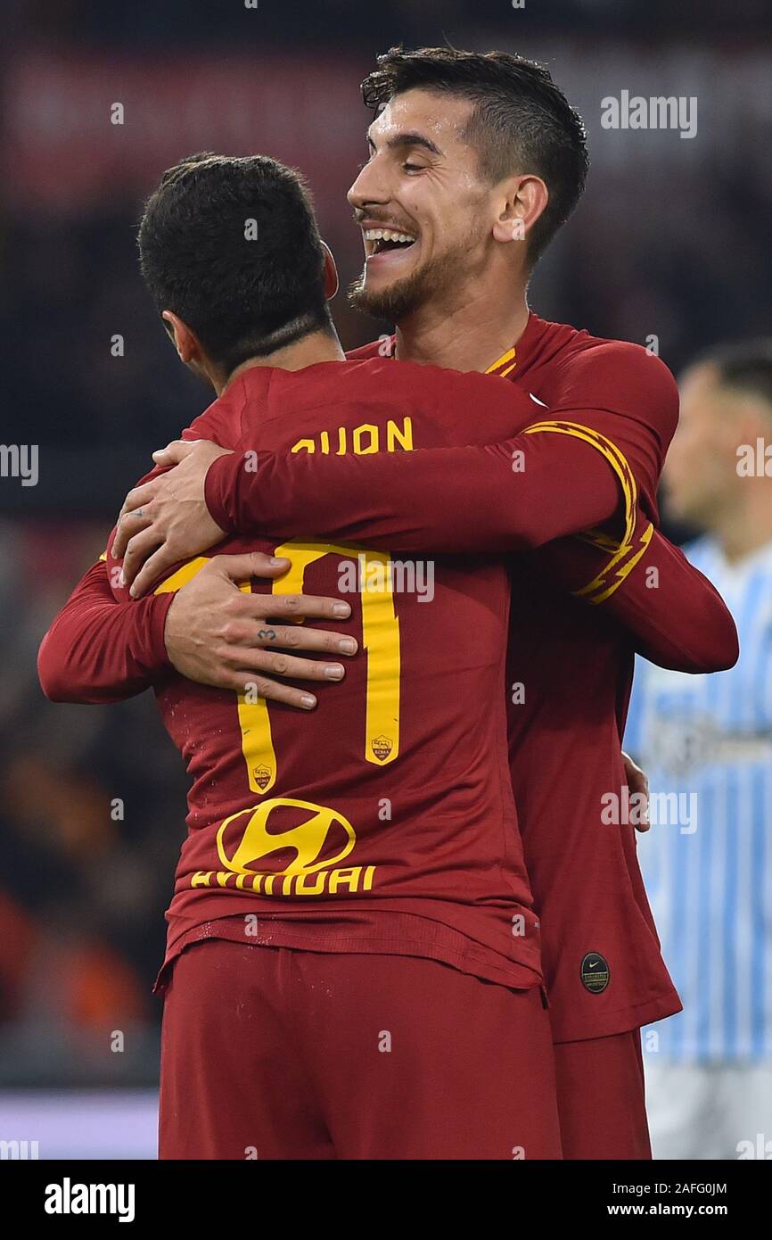 Rom, Italien. 16 Dez, 2019. Fußball Serie A Rom v Spal. Rom (Italien ...