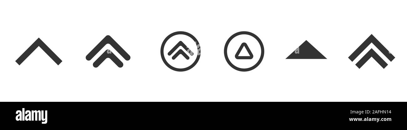 Symbole streichen. Pfeil Symbole, Vector Illustration Stock ...