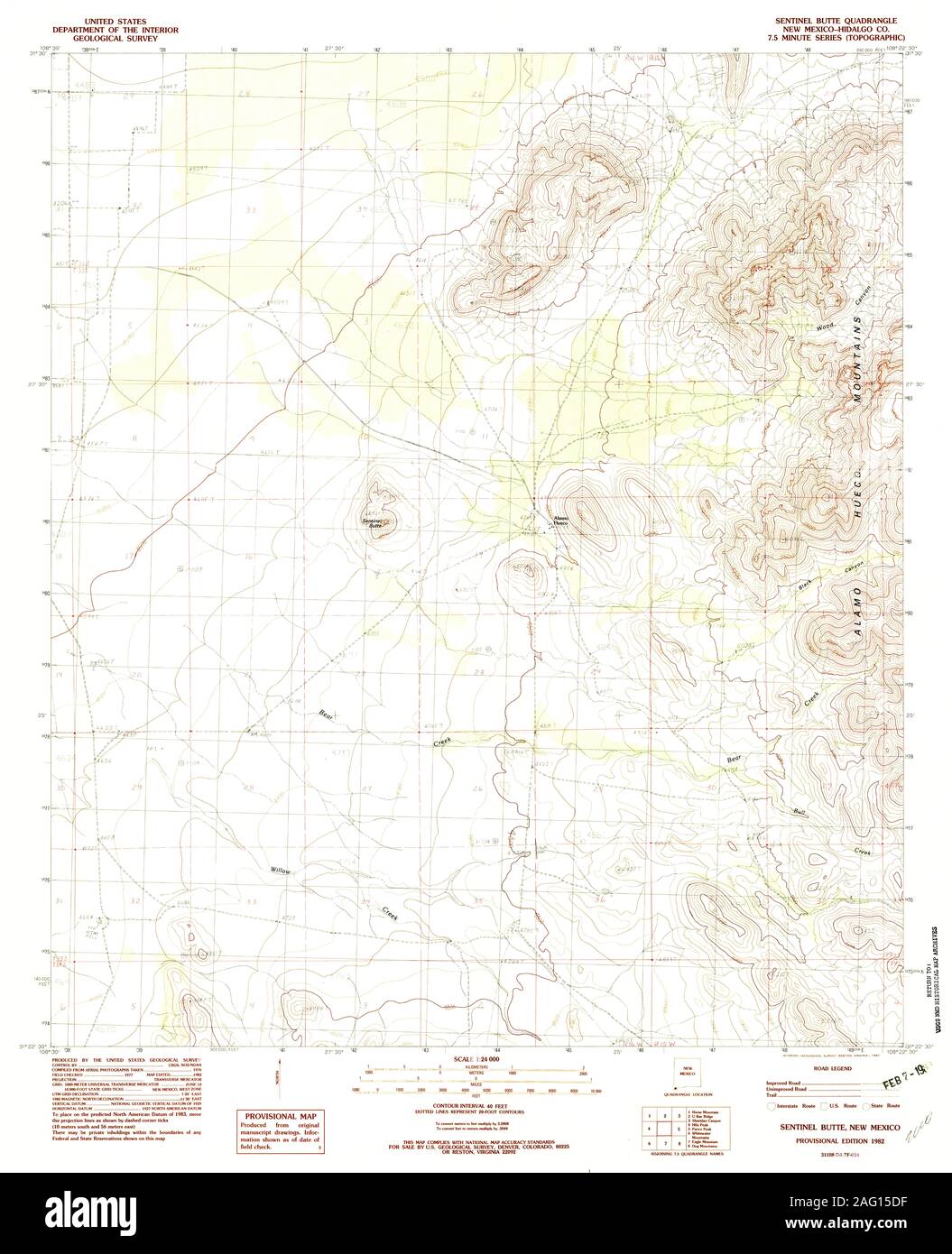 Sentinel butte karte -Fotos und -Bildmaterial in hoher Auflösung – Alamy