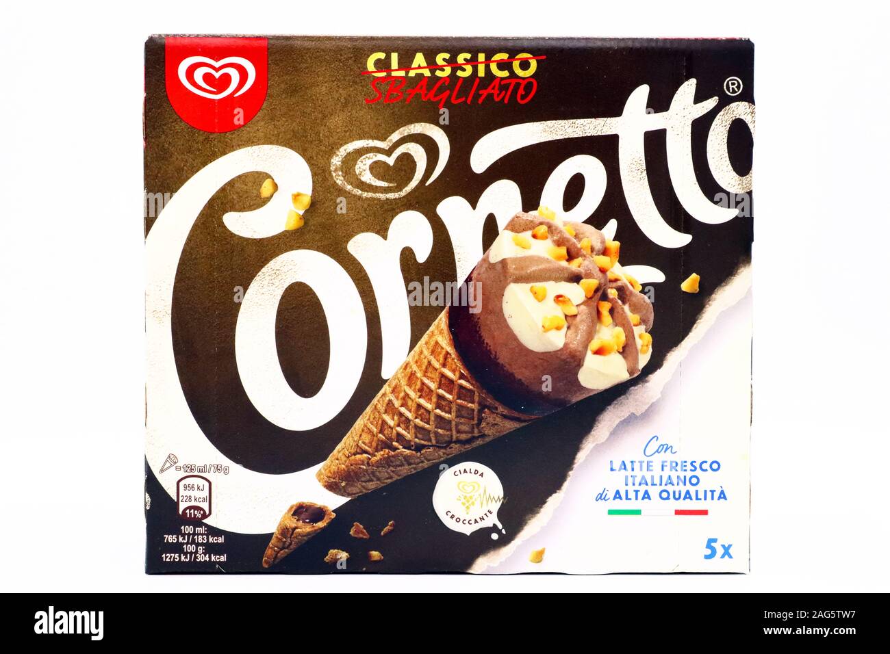 Cornetto Algida Eis. Cornetto Algida ist eine Marke von Unilever ...