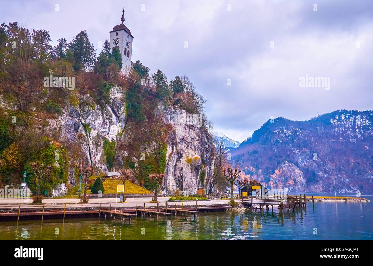 Traunsee Berg Stockfotos und -bilder Kaufen - Alamy