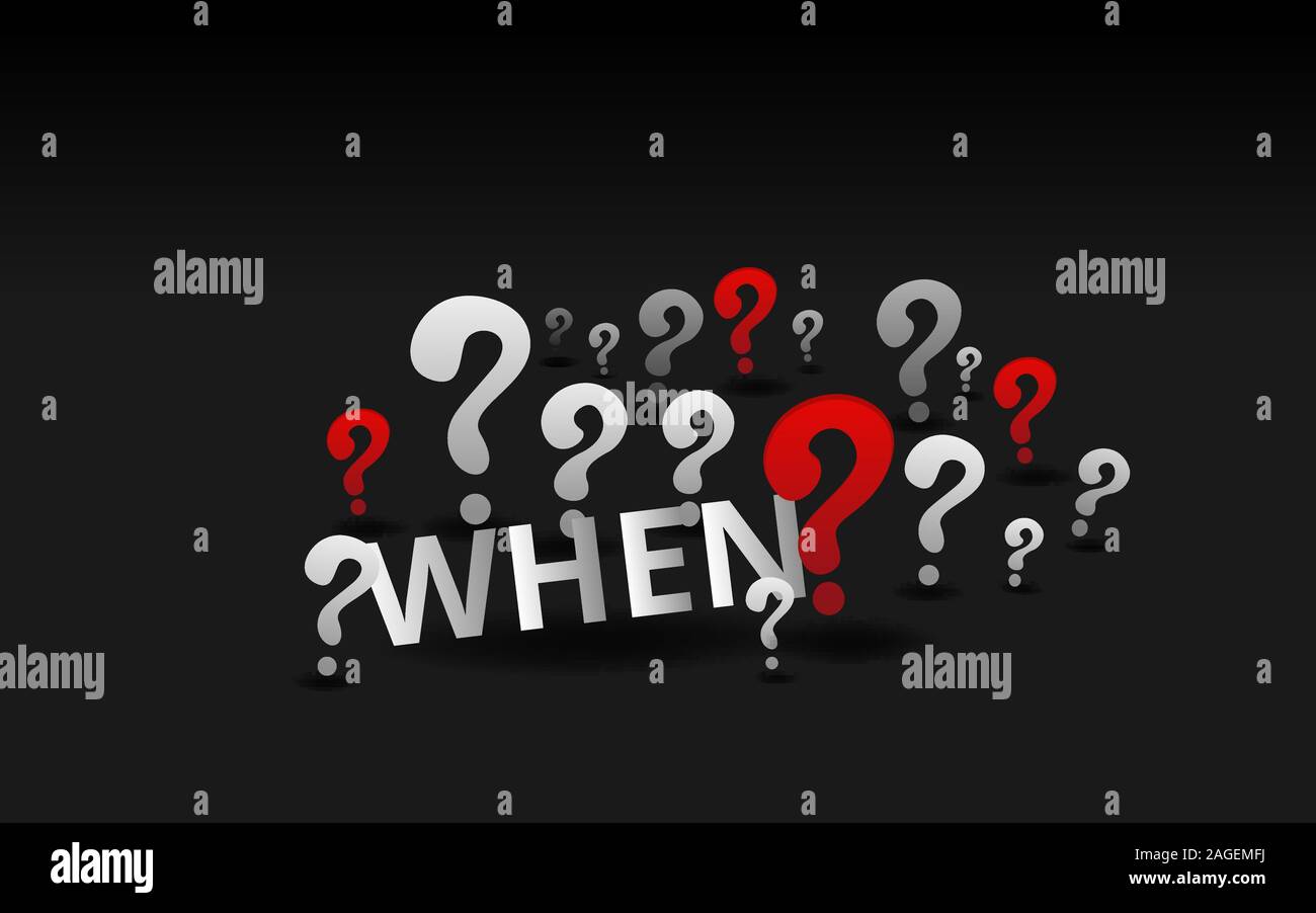 Frage Zeichen, wenn Word, FAQ Hilfe. Problem realistische Vektor ...