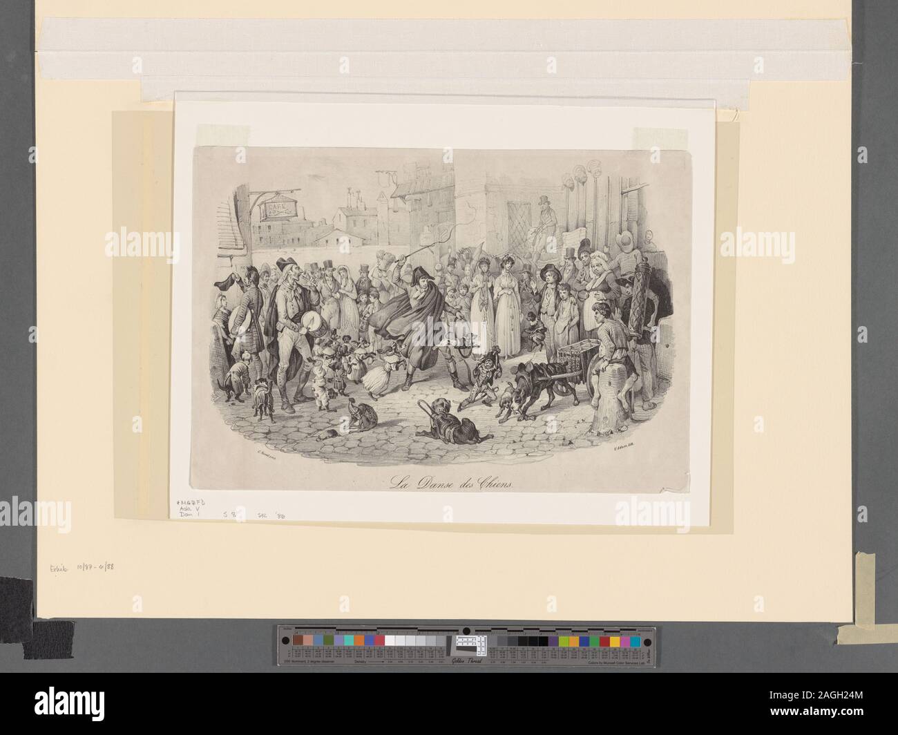 Lithographie Von Victor Adam Stockfotos und -bilder Kaufen - Alamy