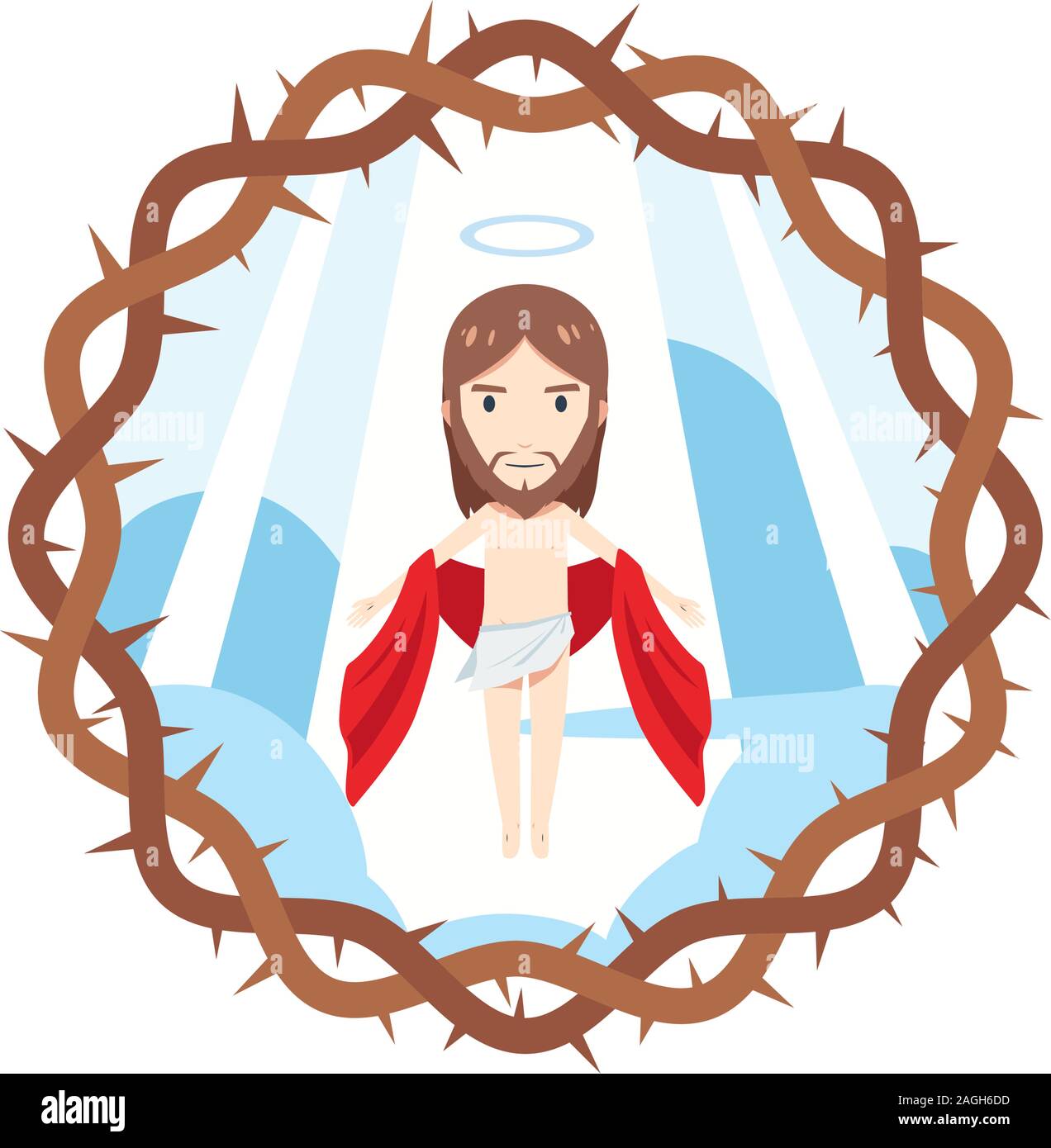 Jesus christ pose Stock-Vektorgrafiken kaufen - Alamy