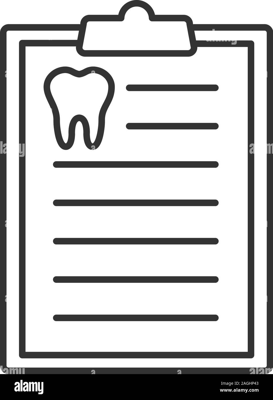Zähne Diagnosebericht lineare Symbol. Dünne Linie Abbildung. Zahnarzt ... Zähne Diagnosebericht lineare Symbol. Dünne Linie Abbildung. Zahnarzt ...