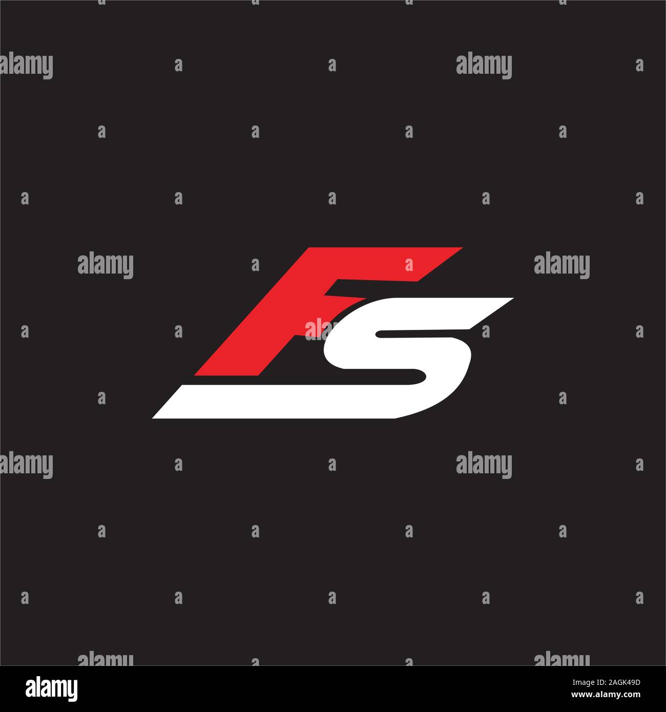 Fs logo Stock-Vektorgrafiken kaufen - Alamy