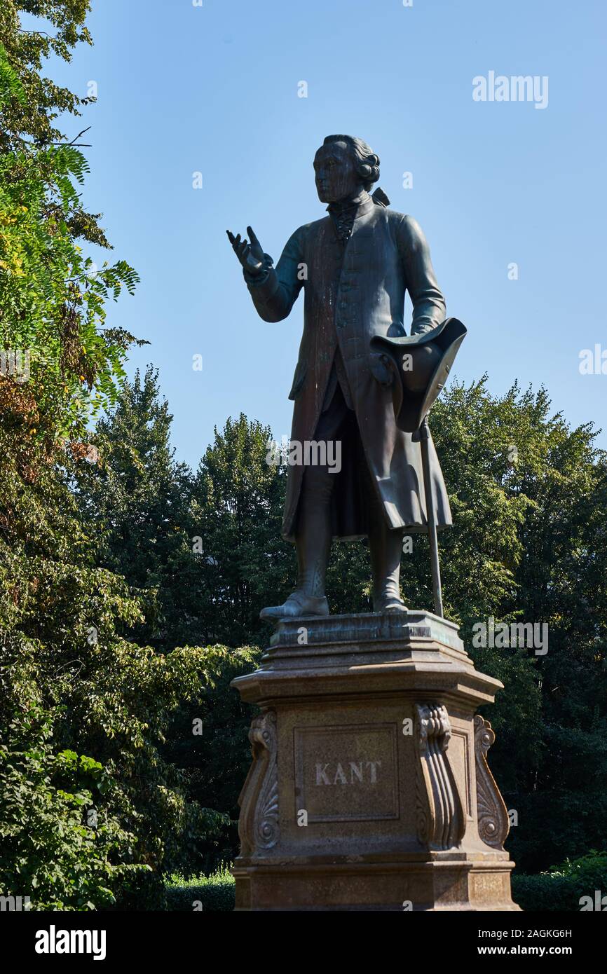 Kant Statue Stockfotos und -bilder Kaufen - Alamy