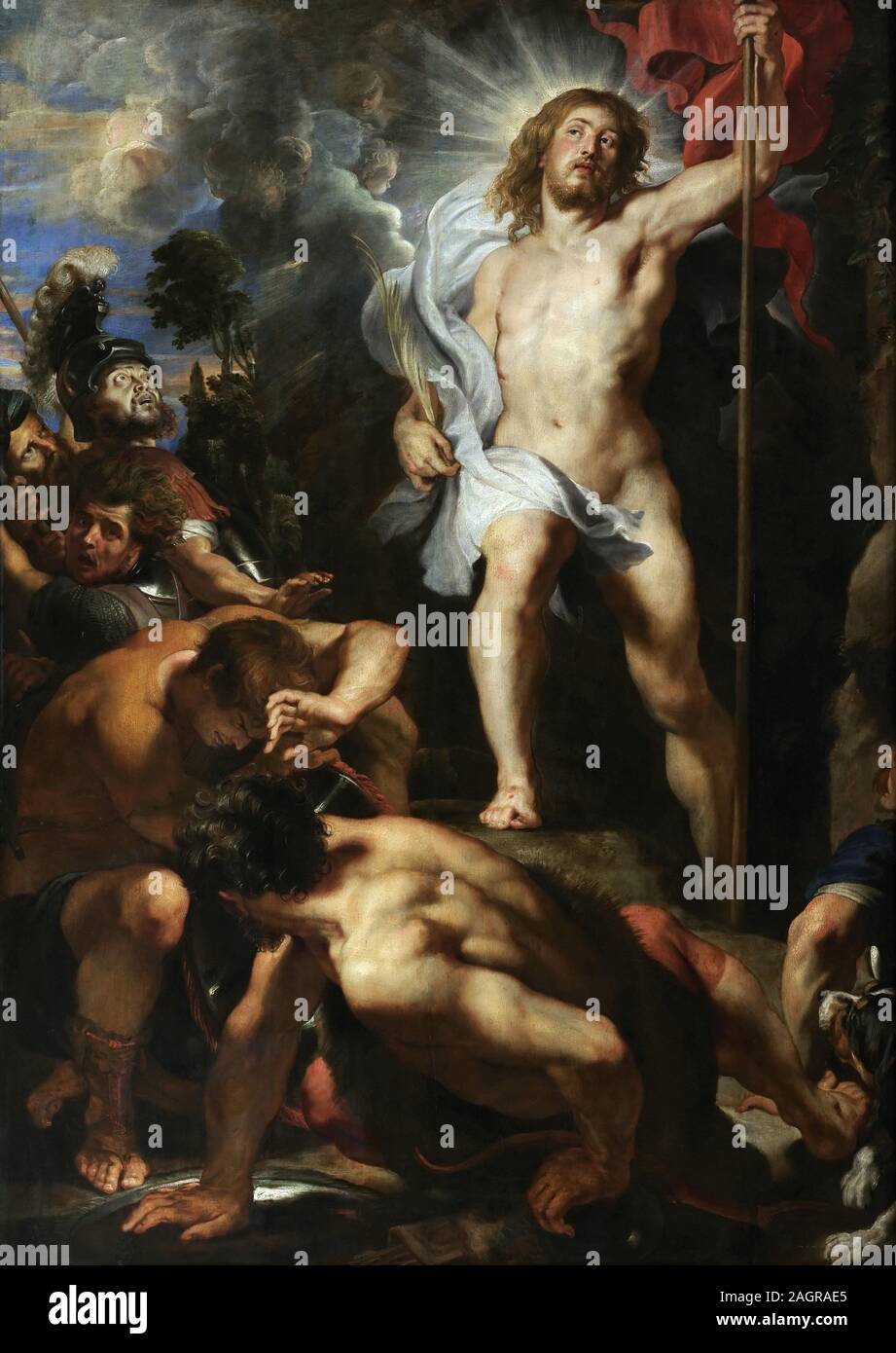 Die Auferstehung Christi (Zentrale). Museum: Onze-Lieve-Vrouwekathedraal, Antwerpen. Autor ...