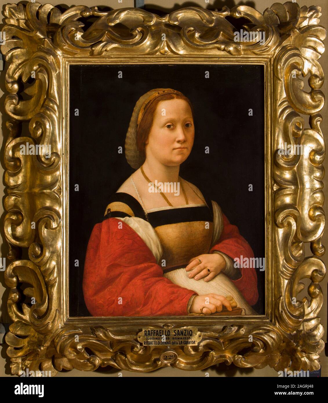 La gravida. Museum: Palazzo Pitti, Florenz. Autor: Raphael (Raffaello ...