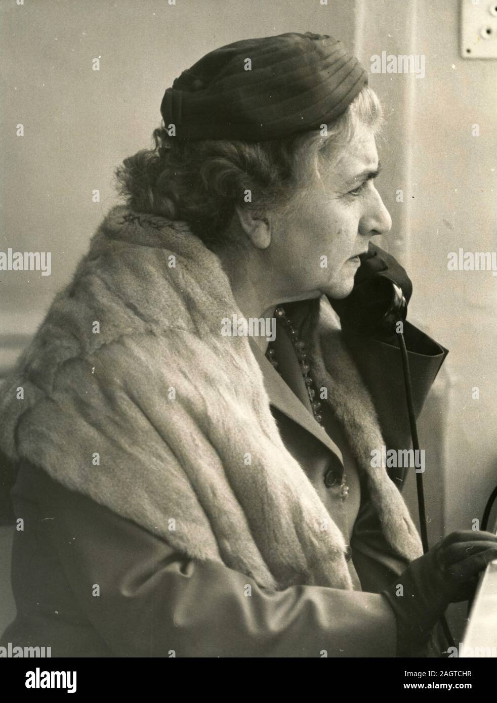 Italienische Lehrer und Politiker Lina Merlin, Rom, Italien 1961 ...