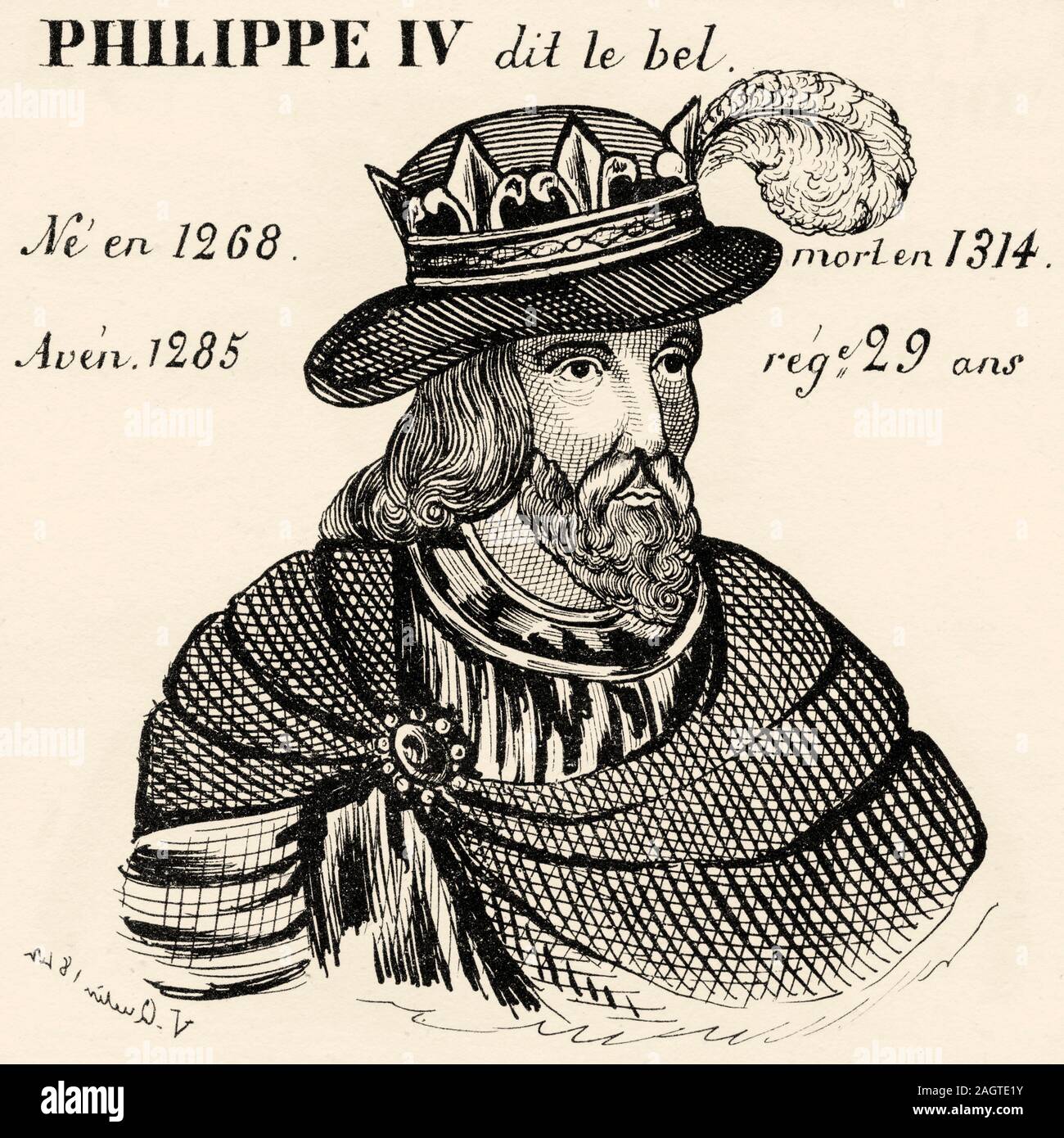 Philippe iv le bel -Fotos und -Bildmaterial in hoher Auflösung – Alamy
