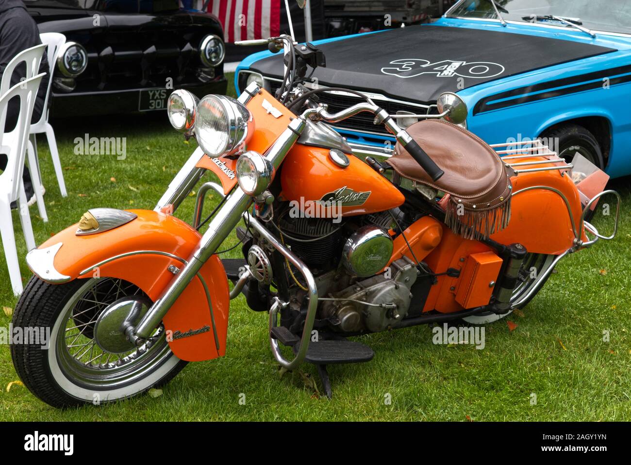 Indische motorradmarke Stockfotos und -bilder Kaufen - Alamy