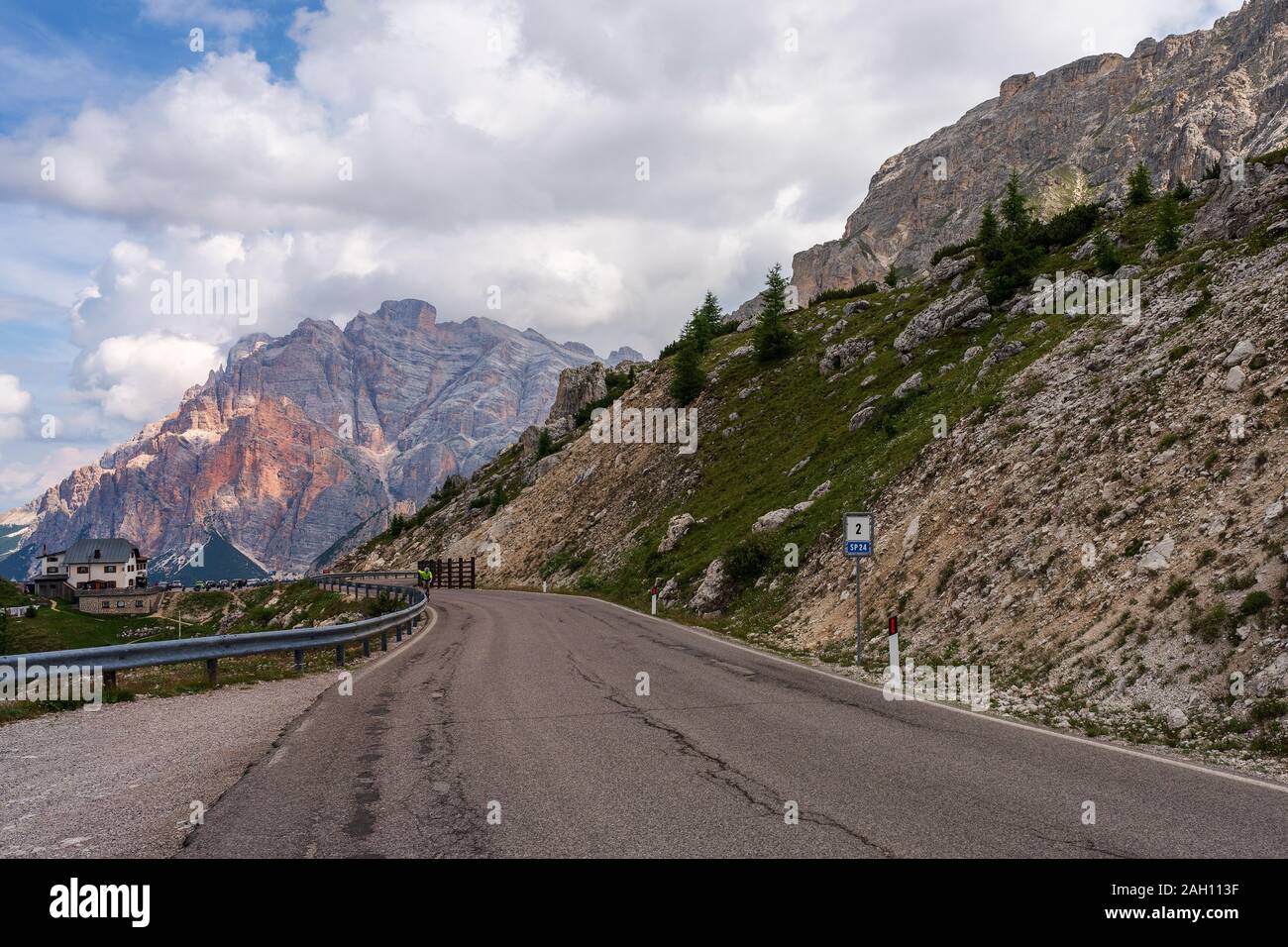 Valparola Pass Dolomites Stockfotos und -bilder Kaufen - Alamy