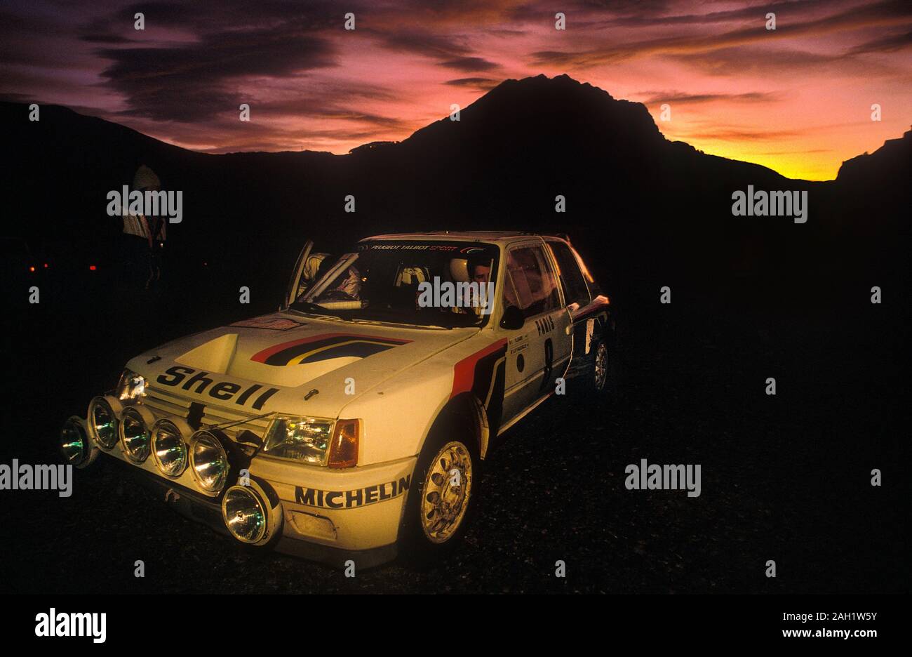 Bruno saby bei der monte carlo rallye 1985 -Fotos und -Bildmaterial in ...