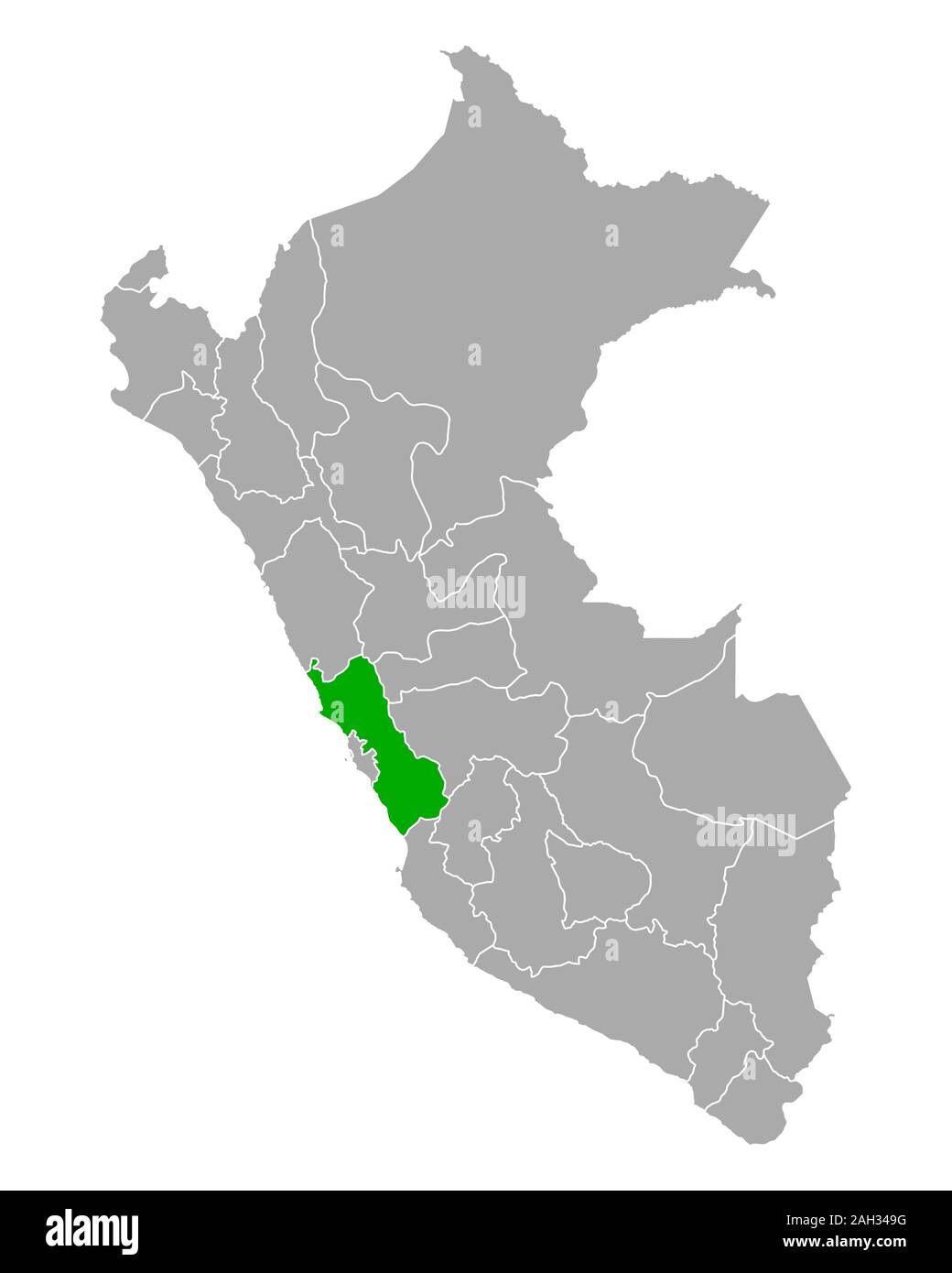 Map of lima peru Ausgeschnittene Stockfotos und -bilder - Alamy