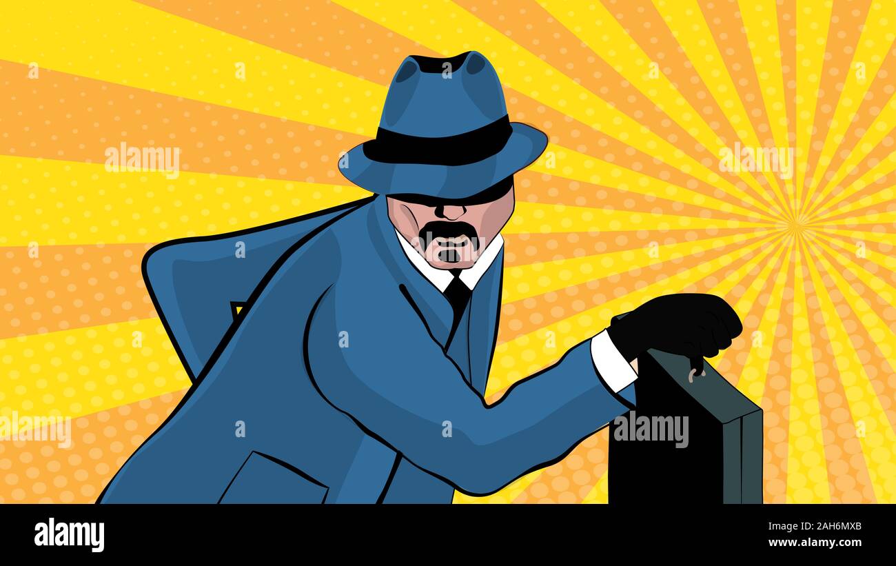 Koffer comic Stock-Vektorgrafiken kaufen - Alamy