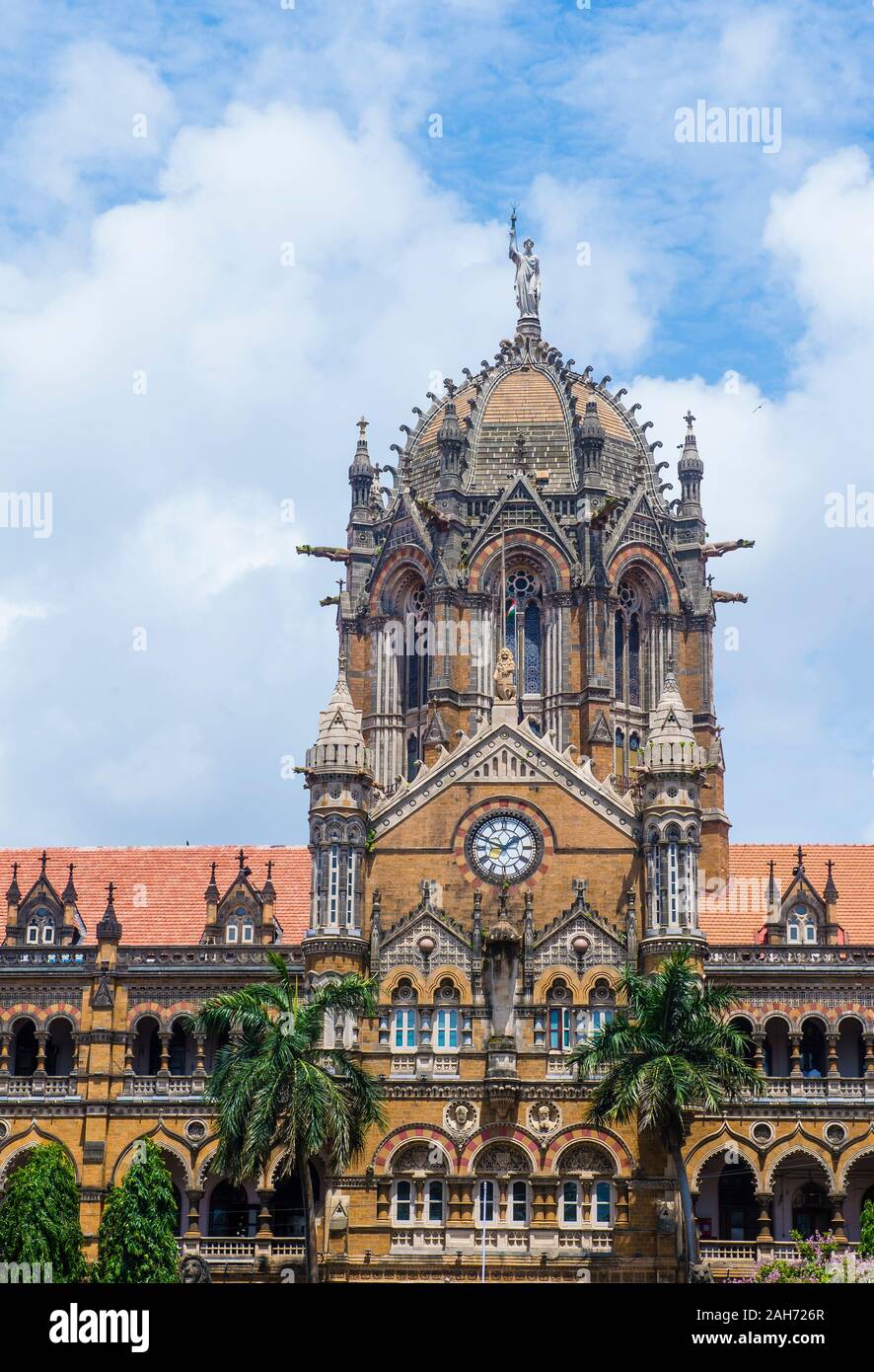Die Victoria Station in Mumbai Indien Stockfotografie - Alamy